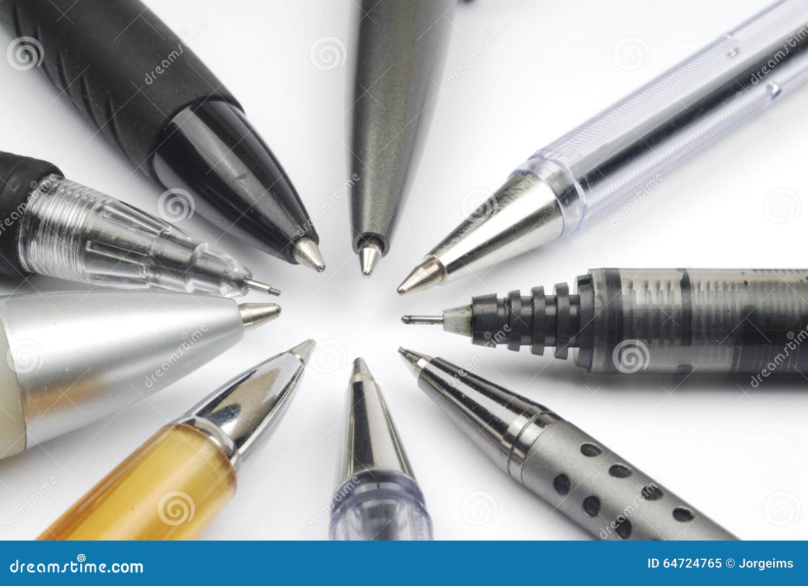 Pens and pencils stock image. Image of writing, central - 64724765