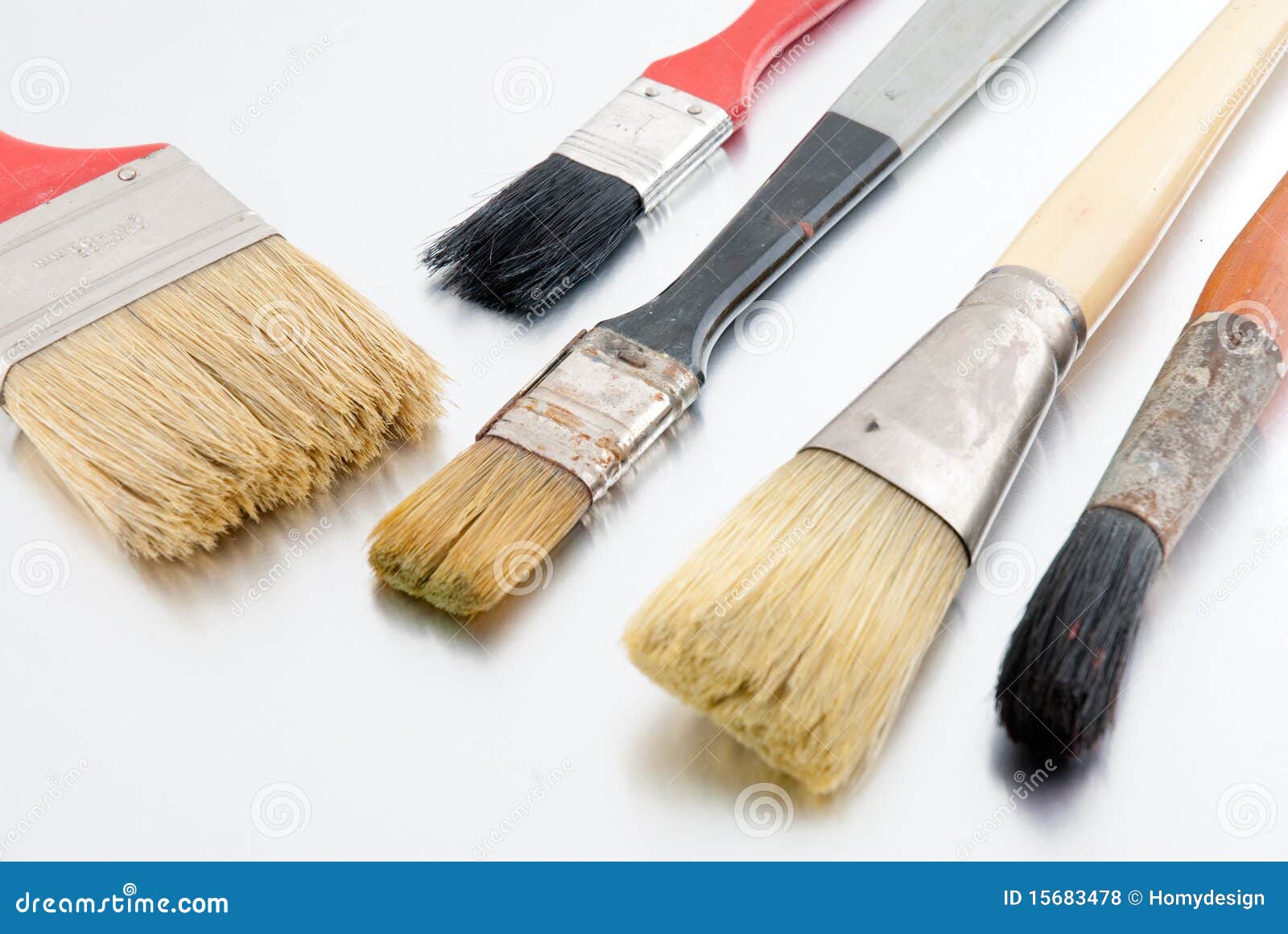 Penselen stock foto. Image of ontwerper, begrip, grootte - 15683478