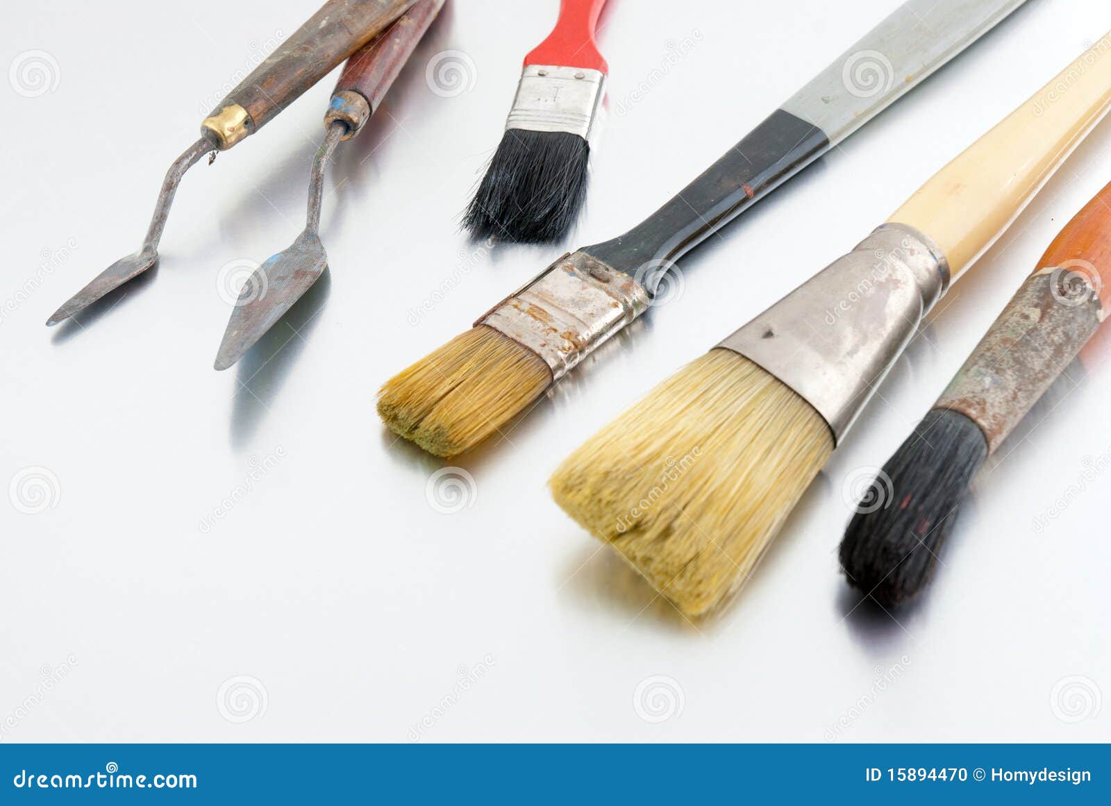 Penselen stock foto. Image of penseel, begrip, verschillend - 15894470