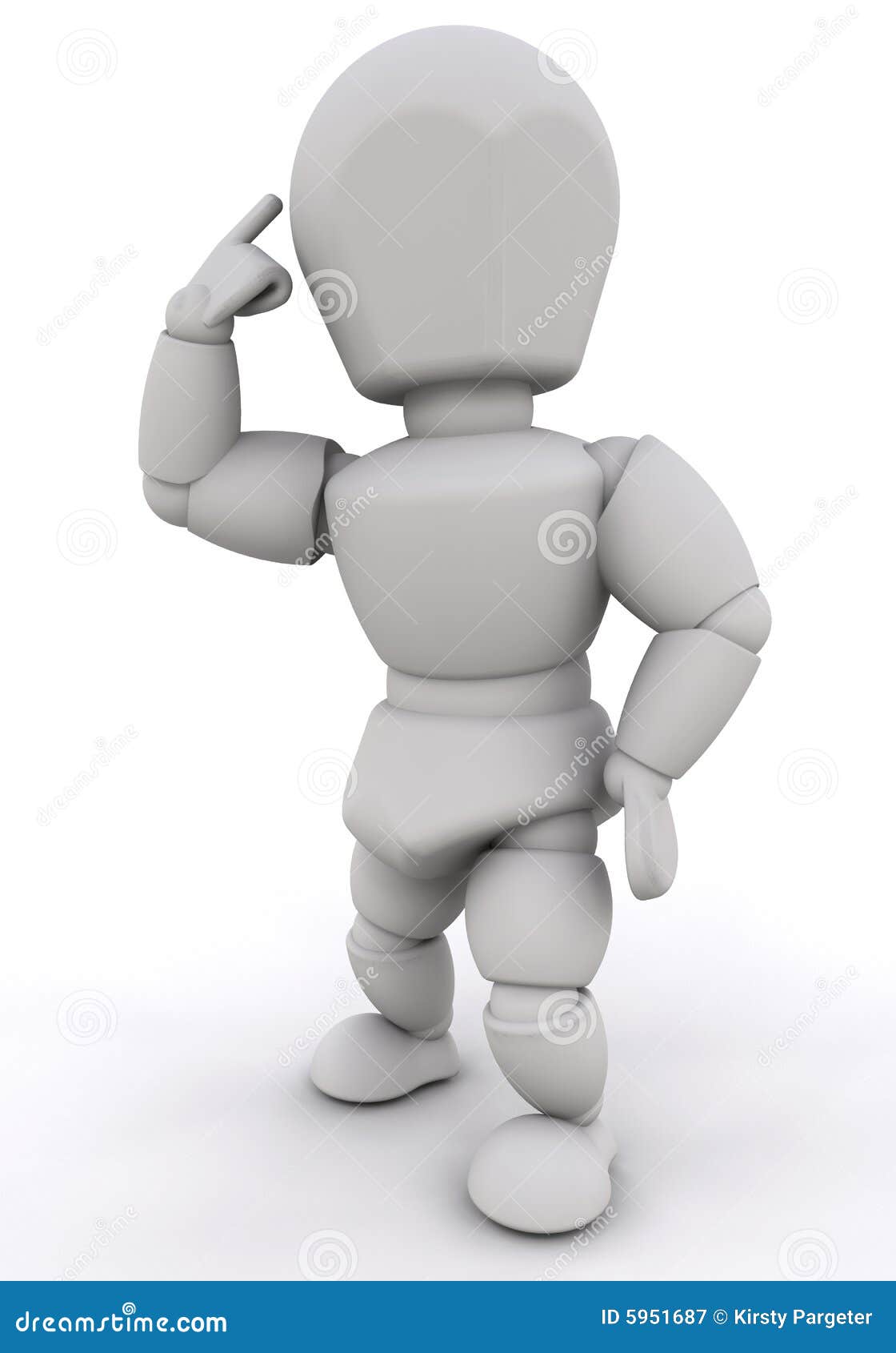 Penser illustration stock. Illustration du pensez, isolement - 5951687