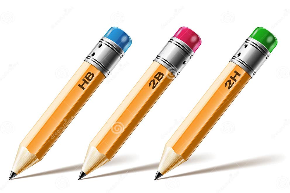 Pensil ilustração do vetor. Ilustração de fundo, vazio - 43194530