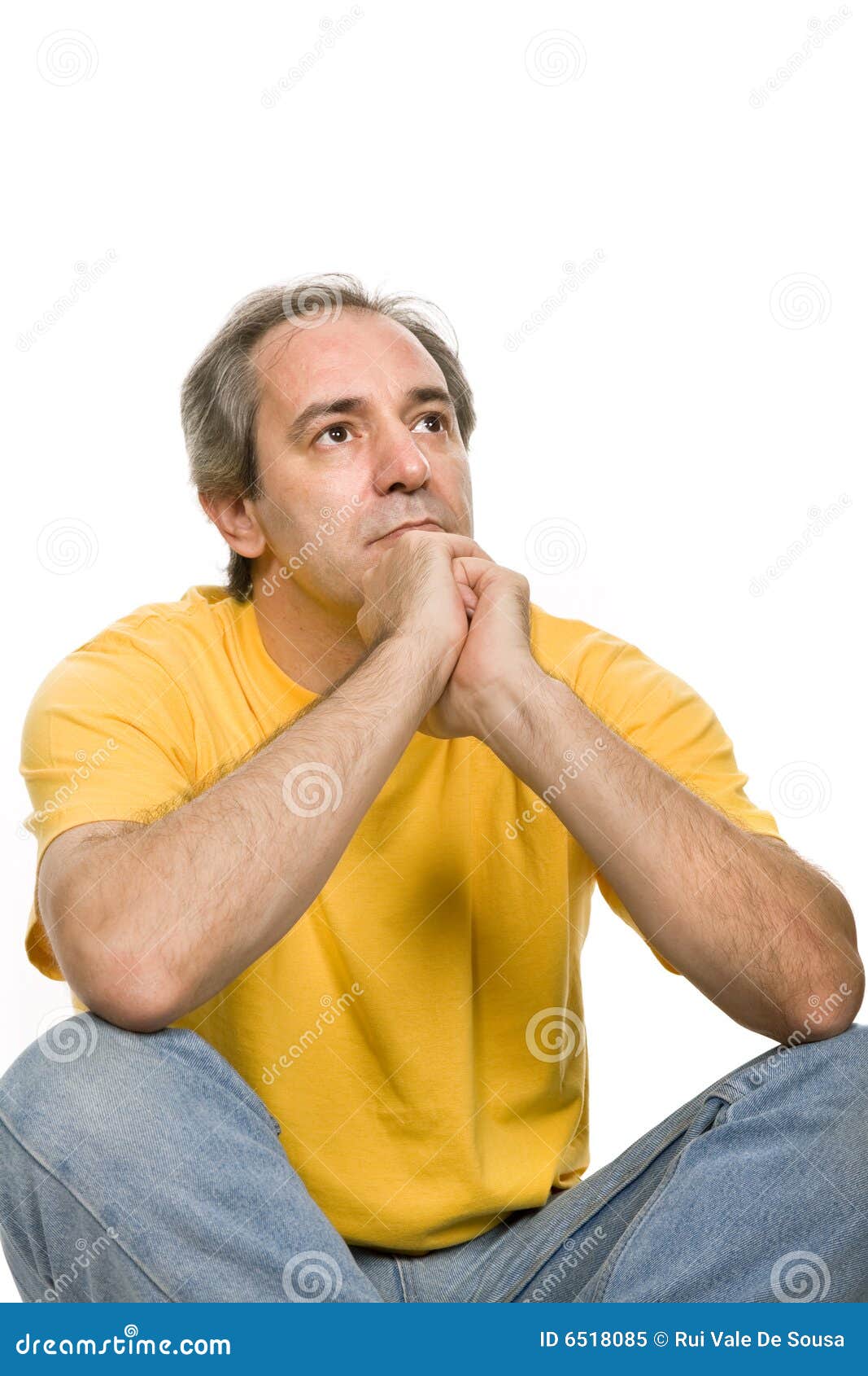Pensive stock image. Image of pensive, modern, friendly - 6518085