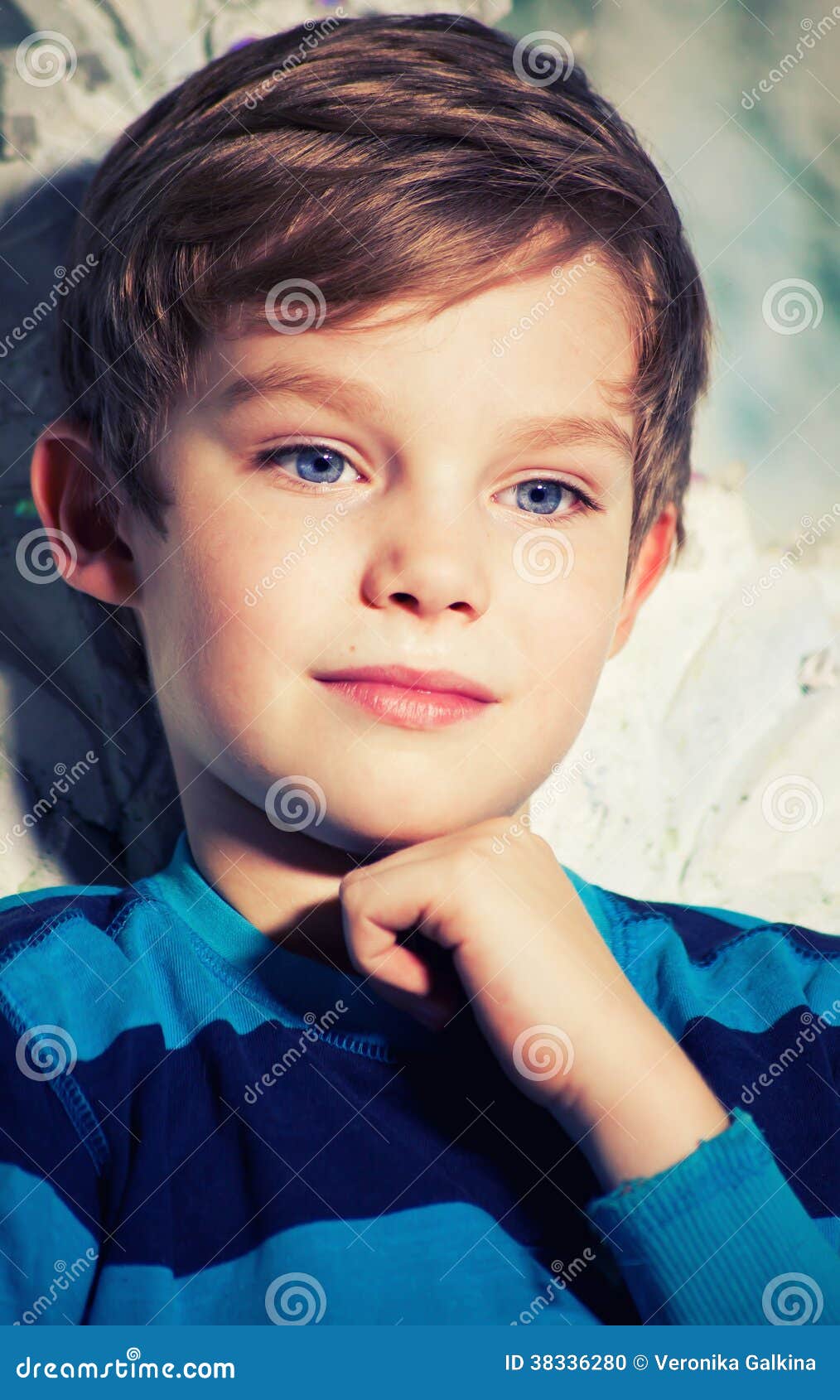 Pensive boy stock photo. Image of expression, little - 38336280