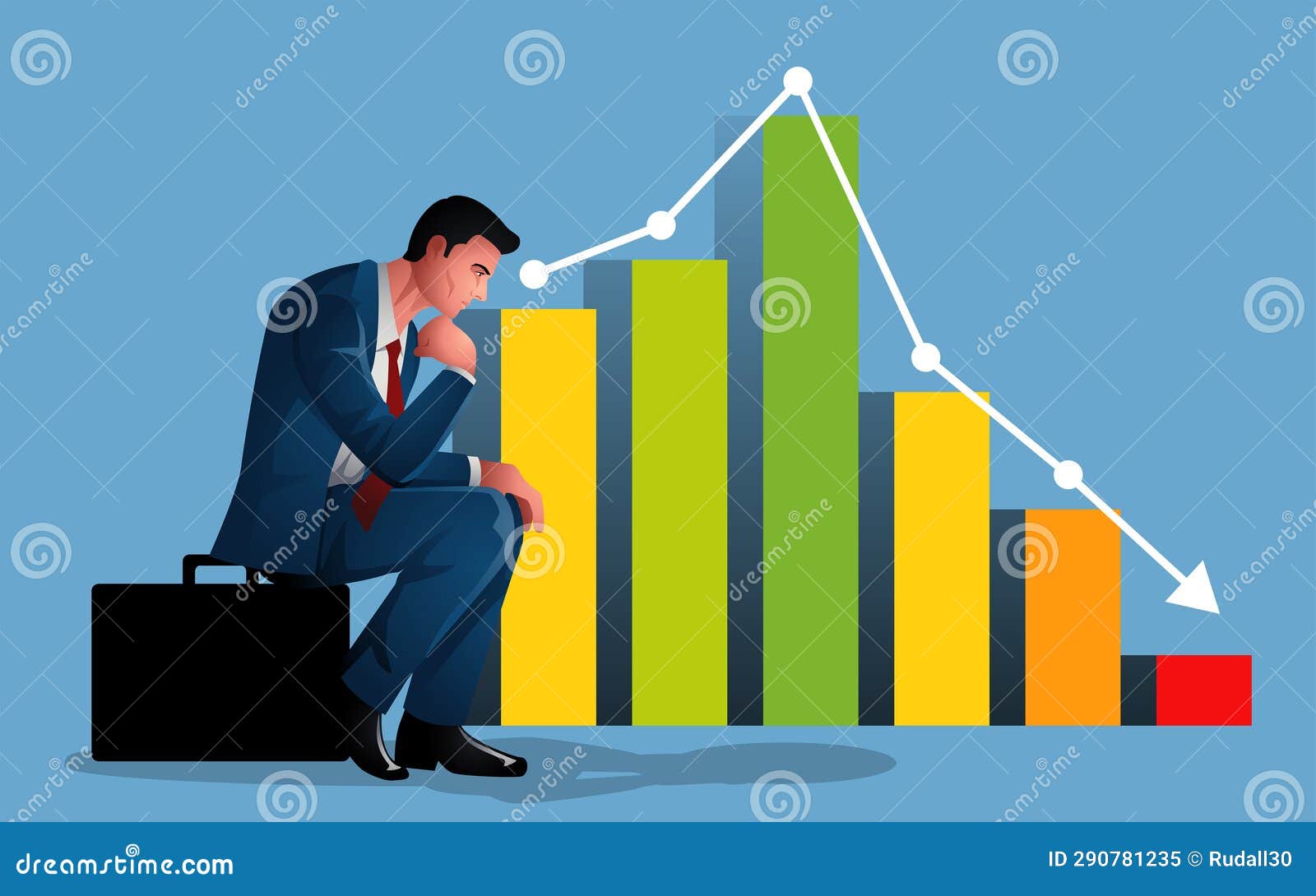 Decreasing Bar Graph With Green Arrow . Isometric Bar Graph With Two ... Decreasing Bar Graph With Green Arrow . Isometric Bar Graph With Two ...