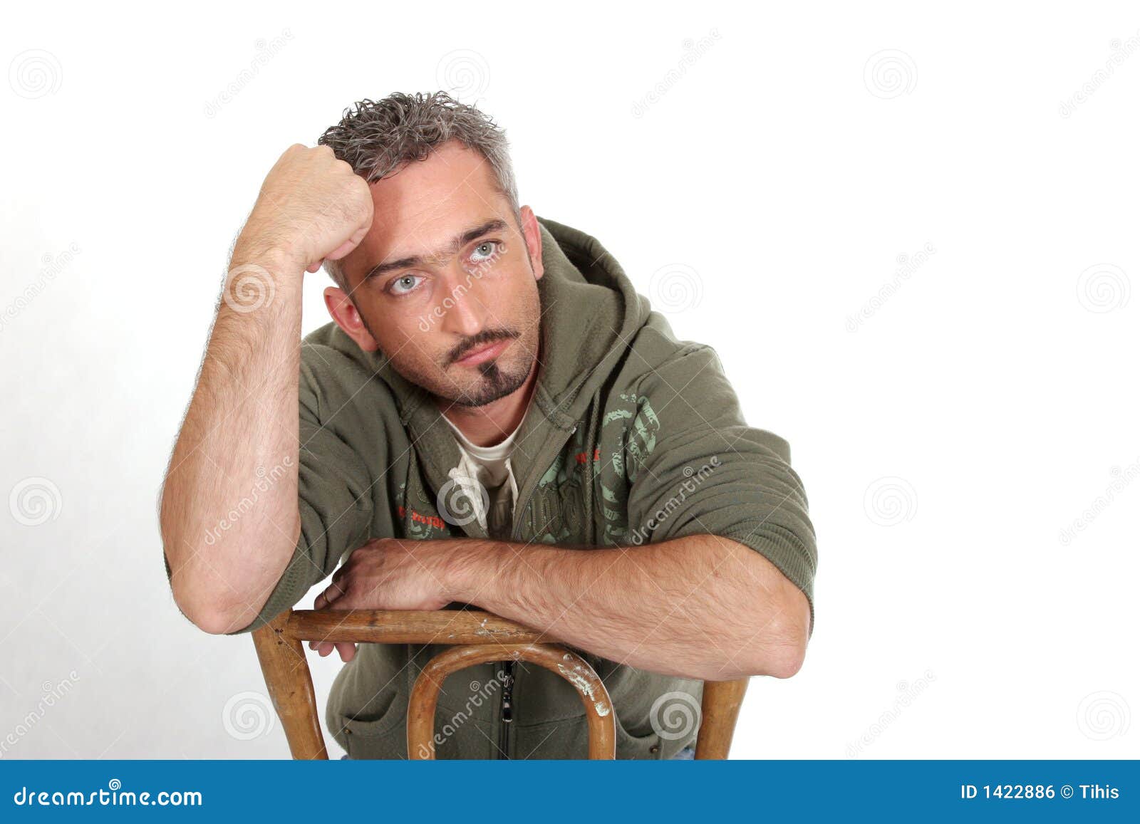 Pensive Portrait 2 stock photo. Image of appealing, interesting - 1422886