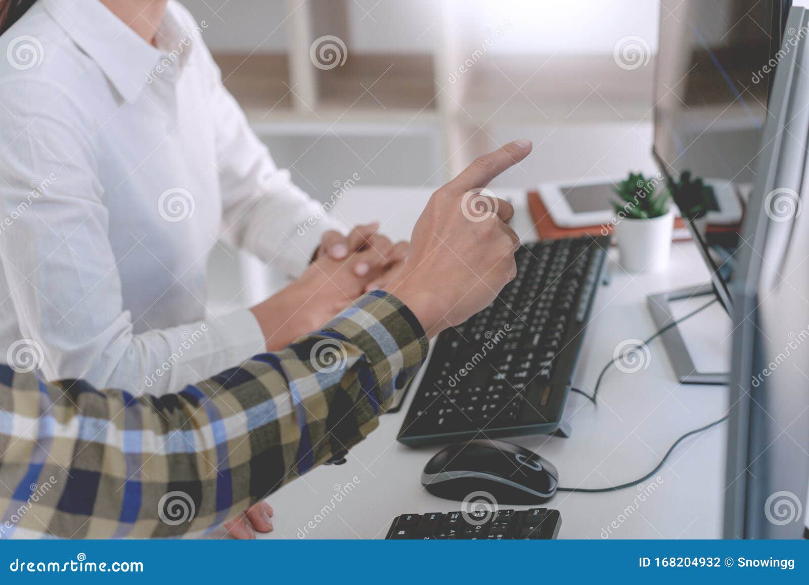 Pensive Programmer Working on Desktop Pc Programming Code Technologies or Website Design at ...