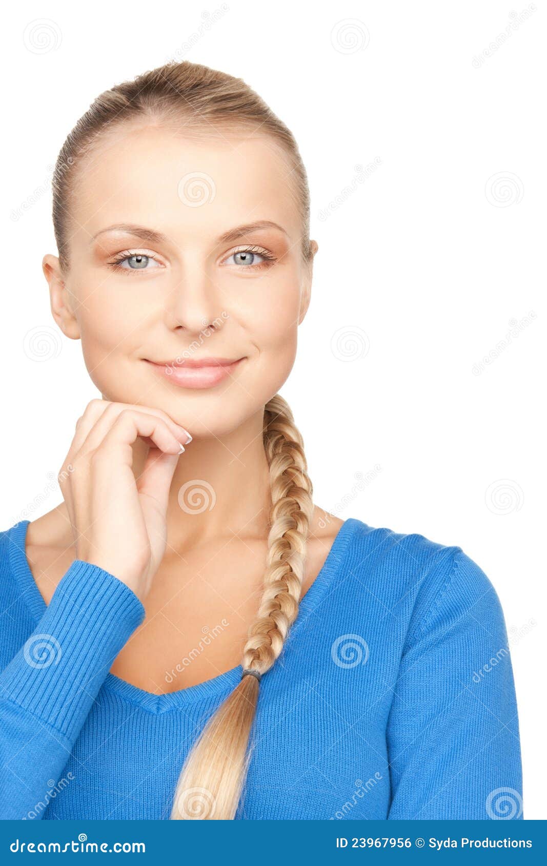 Pensive woman stock photo. Image of adult, person, human - 23967956