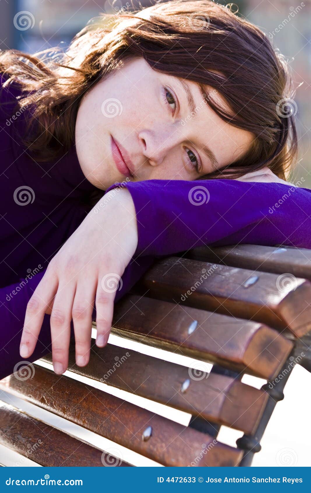 Pensive woman stock image. Image of lips, looking, irish - 4472633