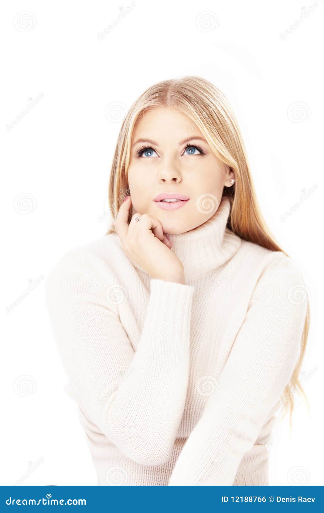 Pensiveness photo stock. Image du visage, humain, mignon - 12188766