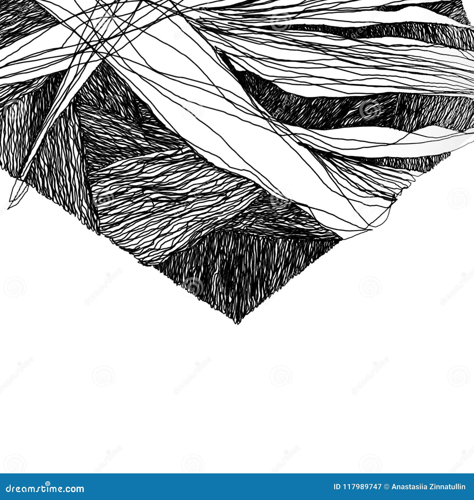 Abstract Background with Intersecting Geometric Shapes. Stock ...