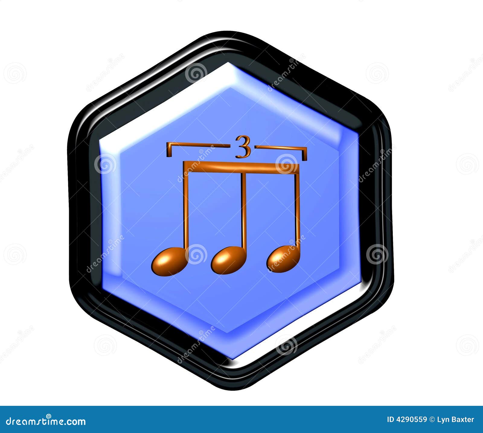 Pentagon Button Picture. Image: 4290559