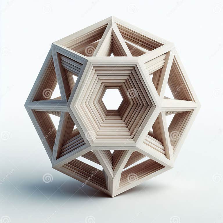 Pentagon a Five Sided Shape with Five Angles and Sides, Isola Stock ...