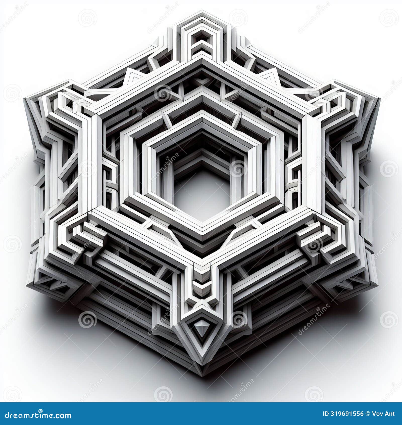 Pentagon a Five Sided Shape with Five Angles and Sides, Isolat Stock ...