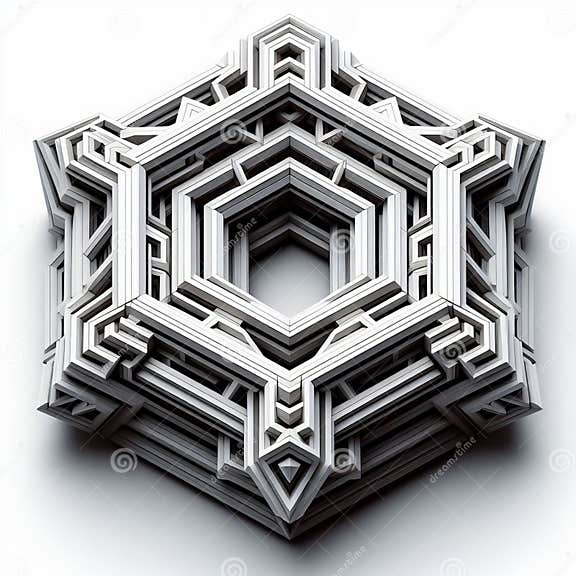 Pentagon a Five Sided Shape with Five Angles and Sides, Isolat Stock ...