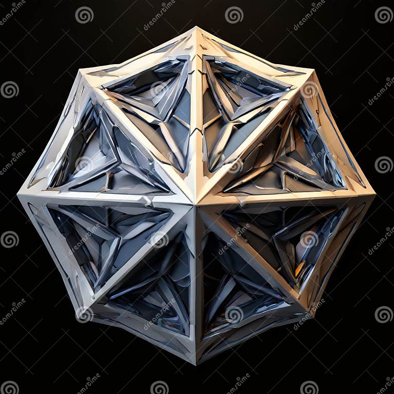 Pentagon a Five Sided Shape with Five Angles and Sides Isolate Stock ...