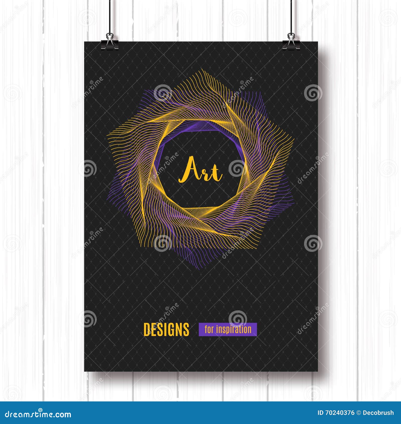 Pentagon Pattern Geometric Polygonal Posters A4 Colorfull Line Art 3d ...
