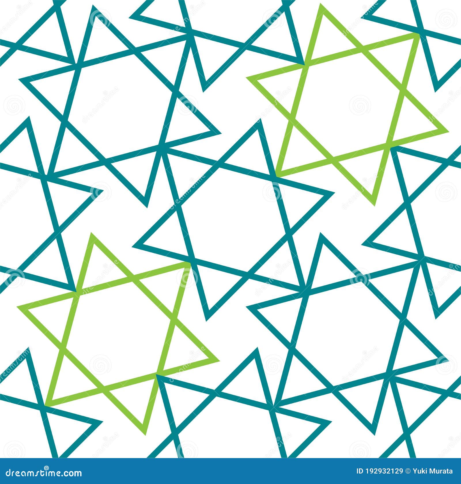 Pentagram Seamless Japanese Pattern Stock Vector - Illustration of ...