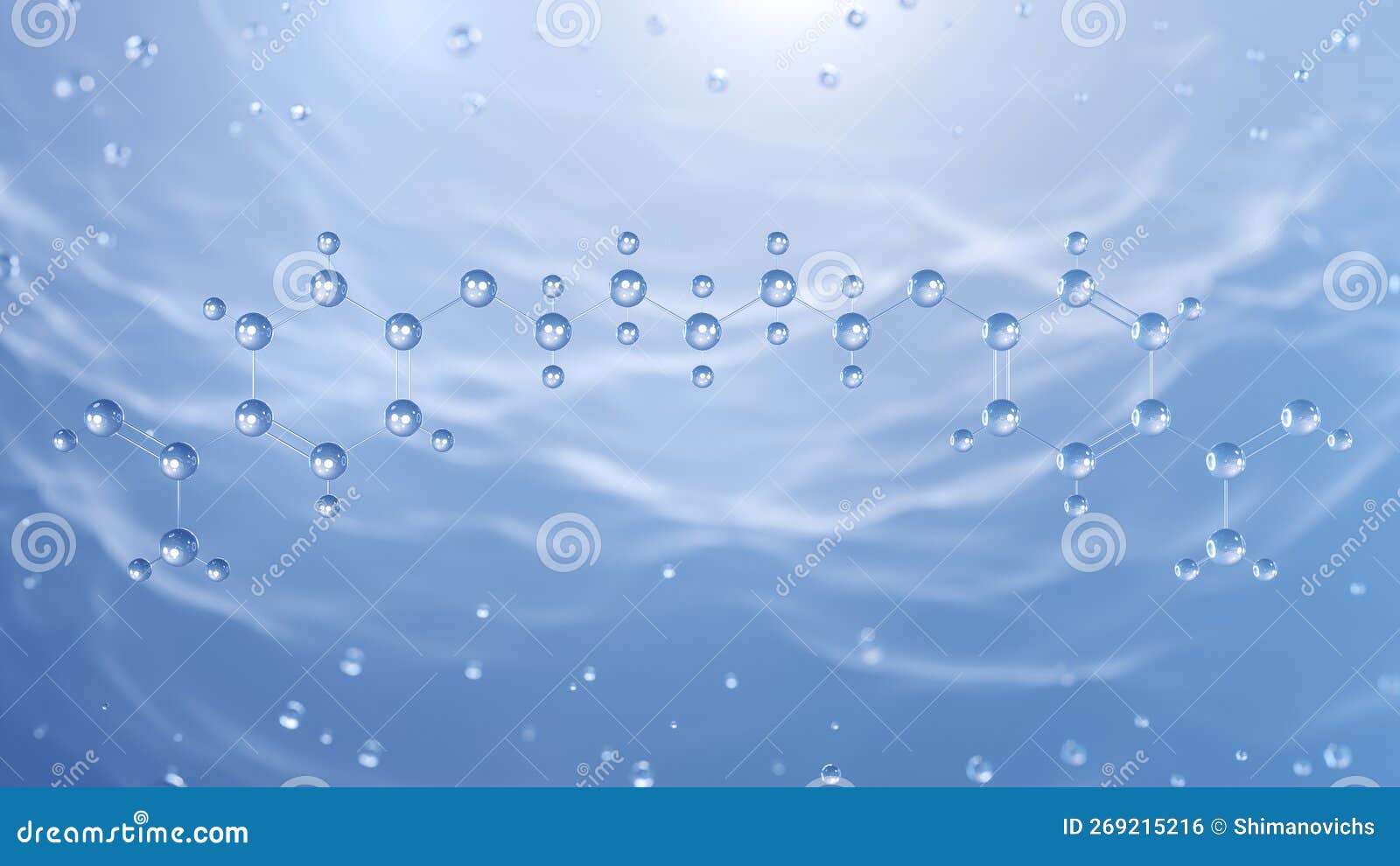 Pentamidine Molecular Structure, 3d Model Molecule, Antimicrobial ...