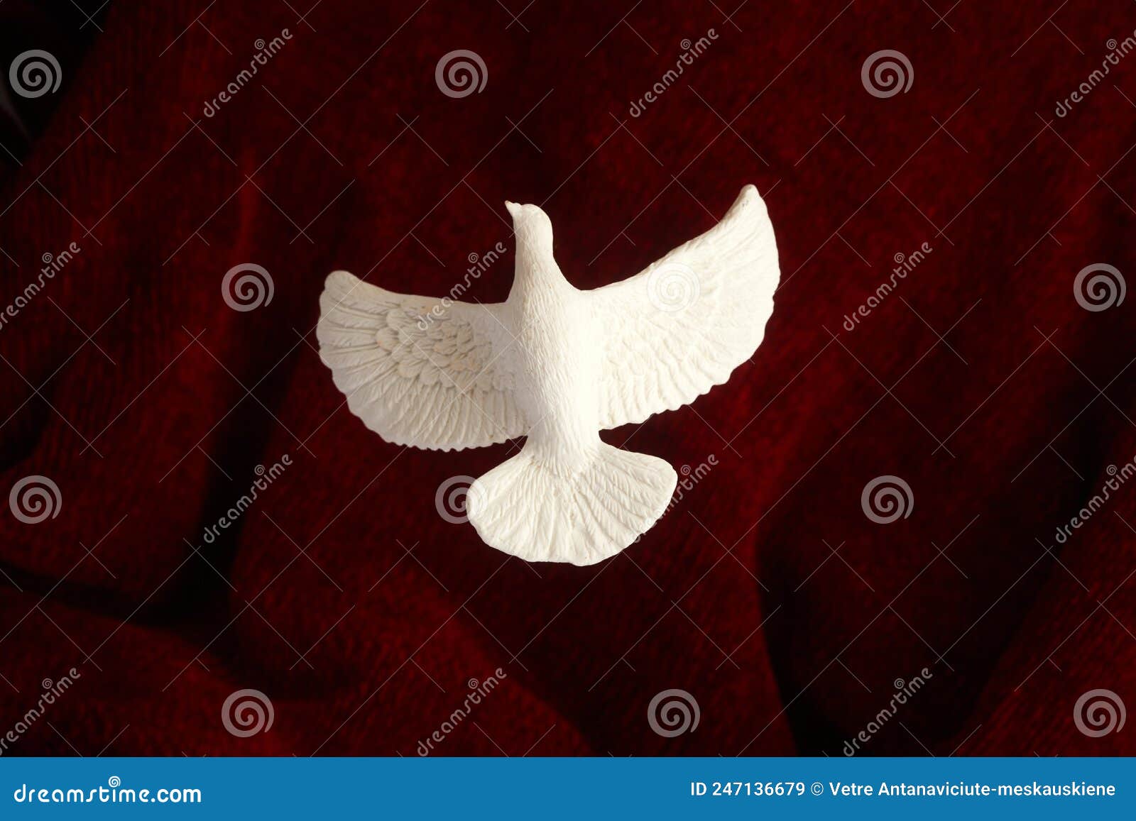 Pentecost Sunday. Pentecost Background with Flying Dove Stock Image ...