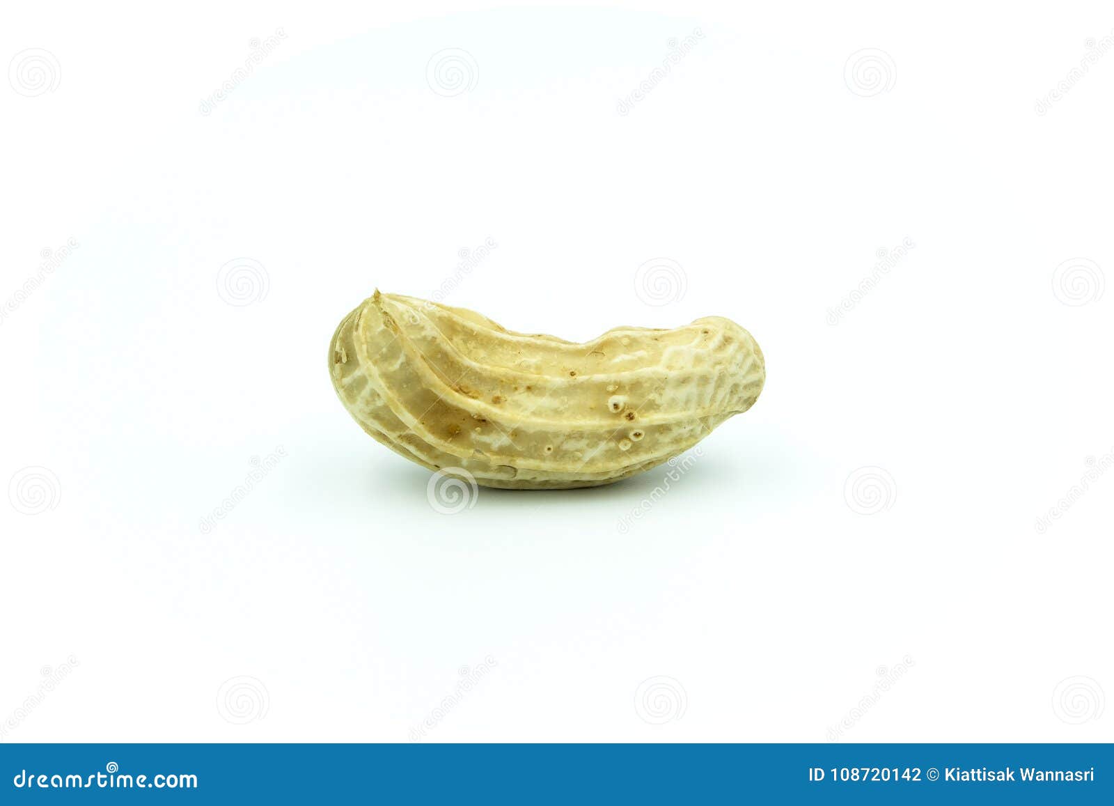 Penut Isolated on White Background Stock Photo - Image of isolated ...