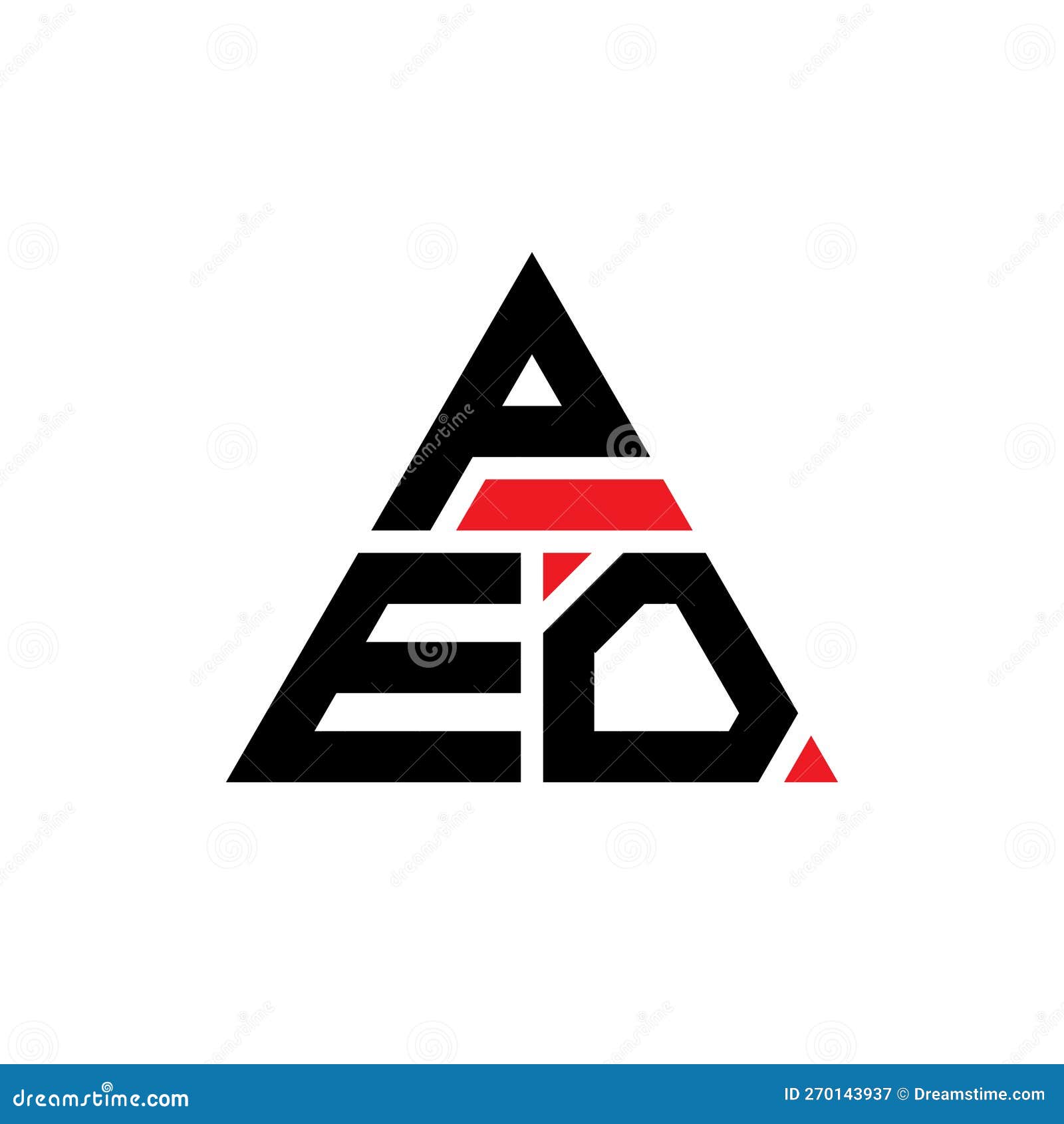 PEO Triangle Letter Logo Design with Triangle Shape. PEO Triangle Logo ...
