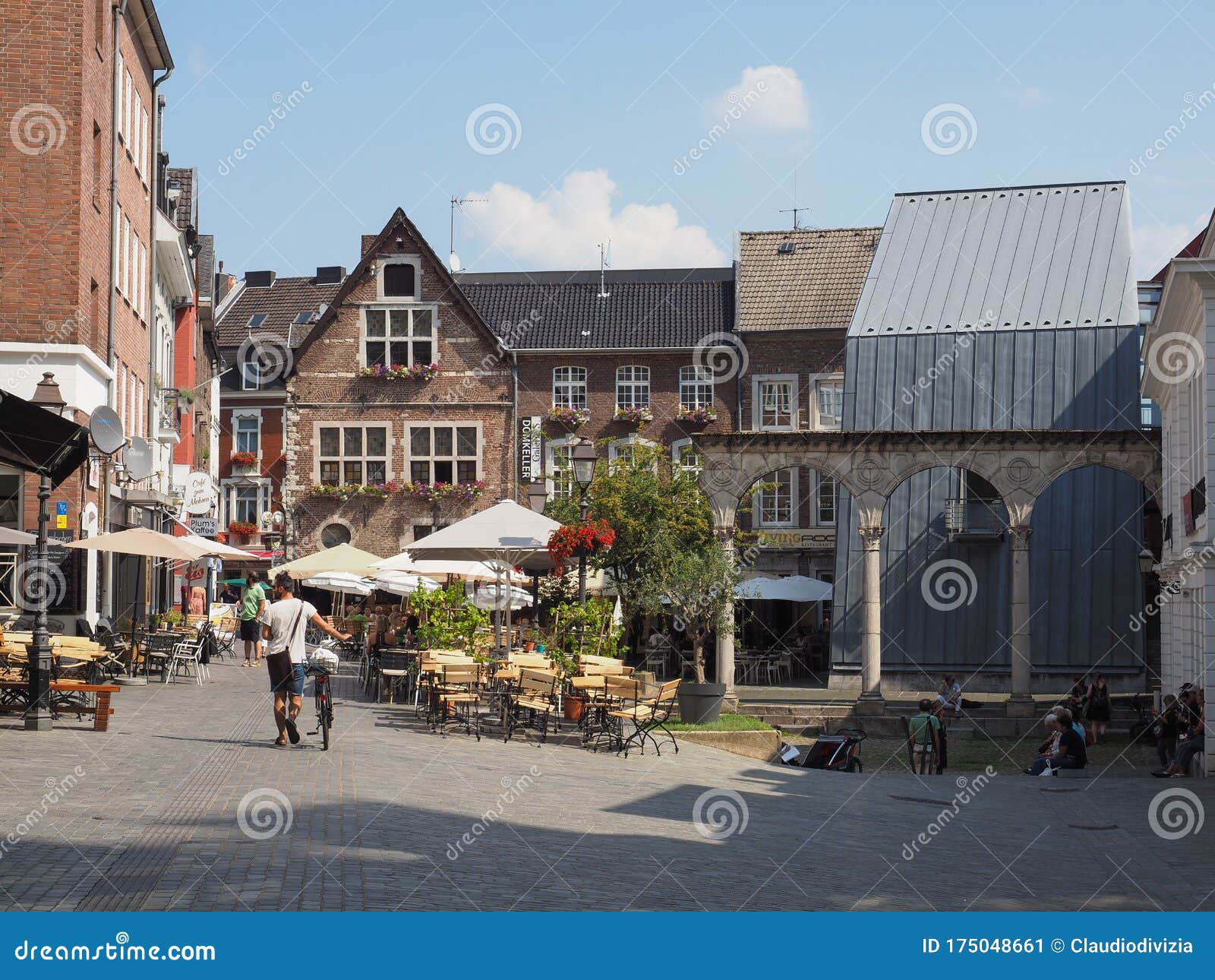 People in Aachen City Centre Editorial Photo - Image of germany ...