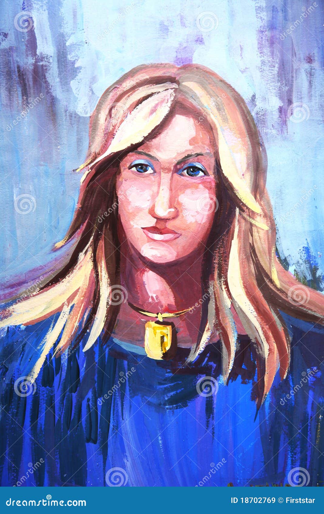People abstract.Girl stock illustration. Illustration of woman - 18702769