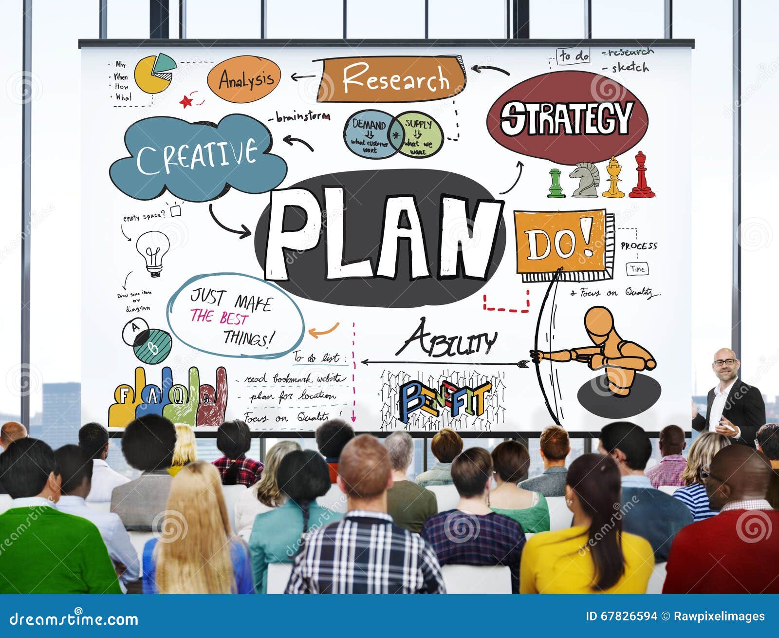 People Accounting Data Analysis Seminar Concept Stock Photo - Image of ...