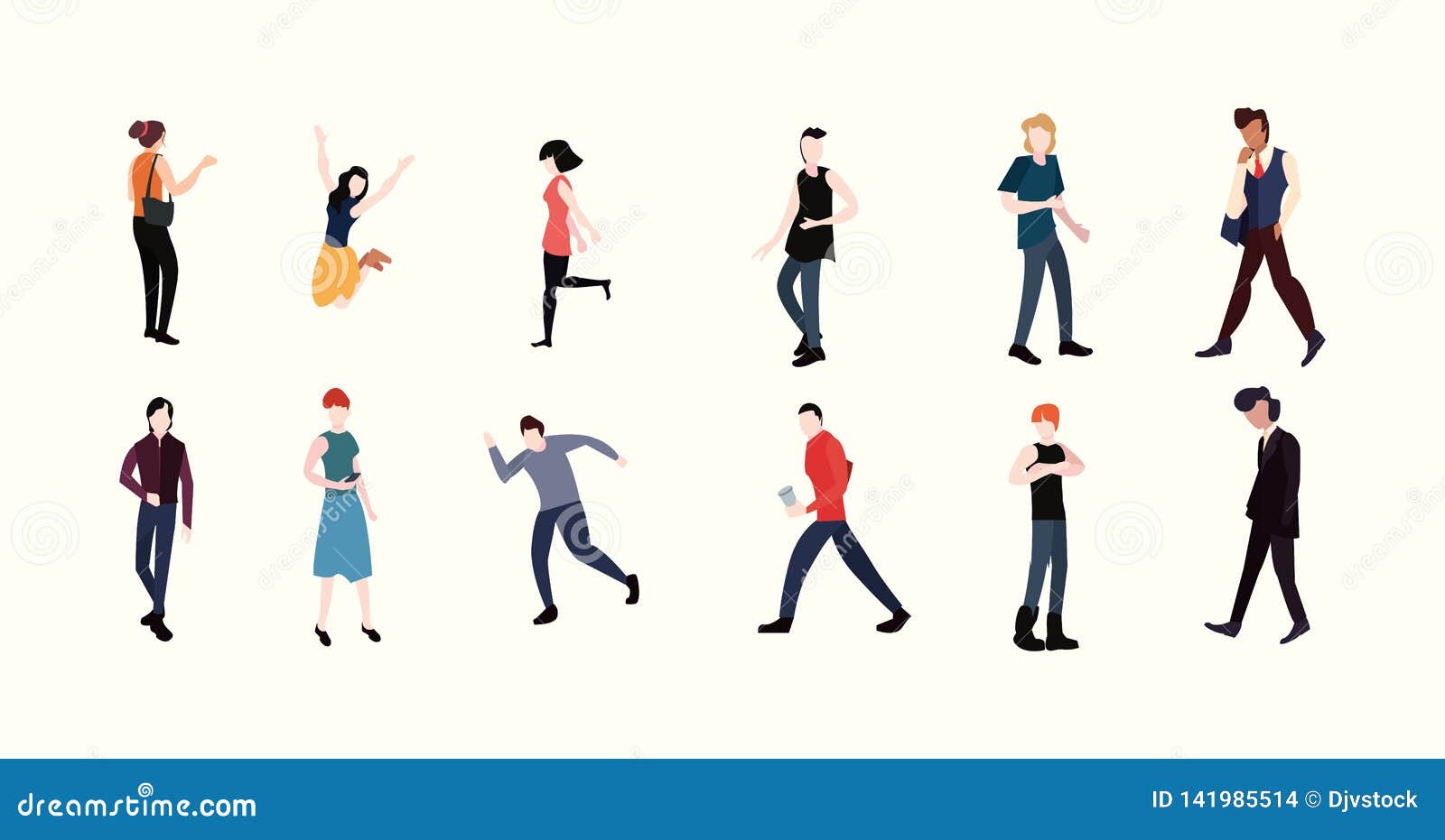 People activities concept stock vector. Illustration of decoration ...