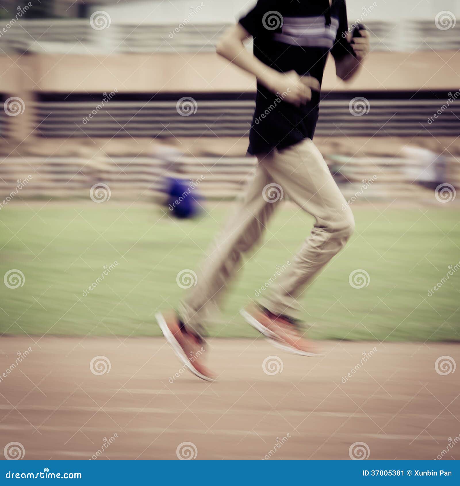 People Activity Running Blur Stock Image - Image of active, person ...