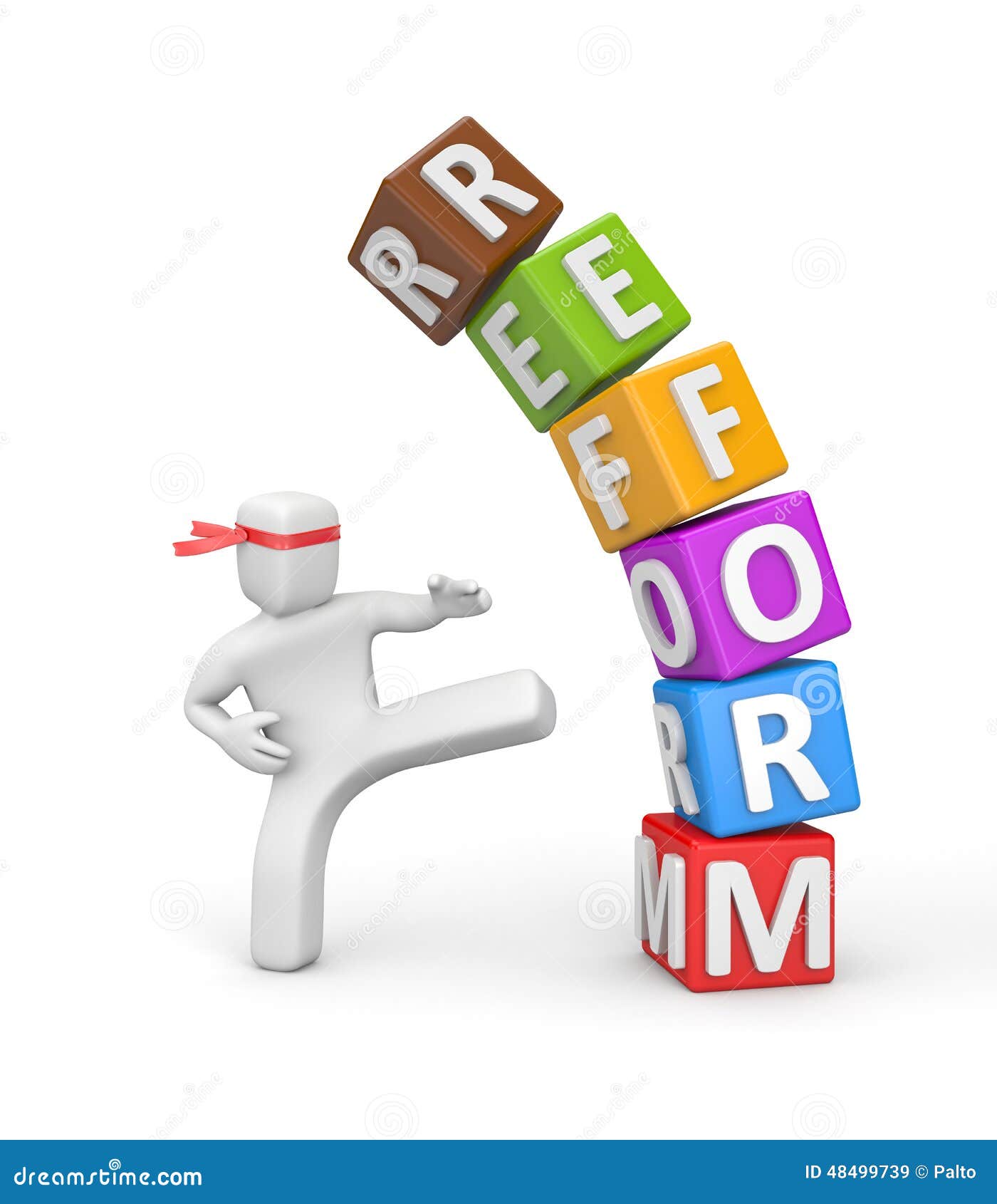 People against reforms stock illustration. Illustration of ...