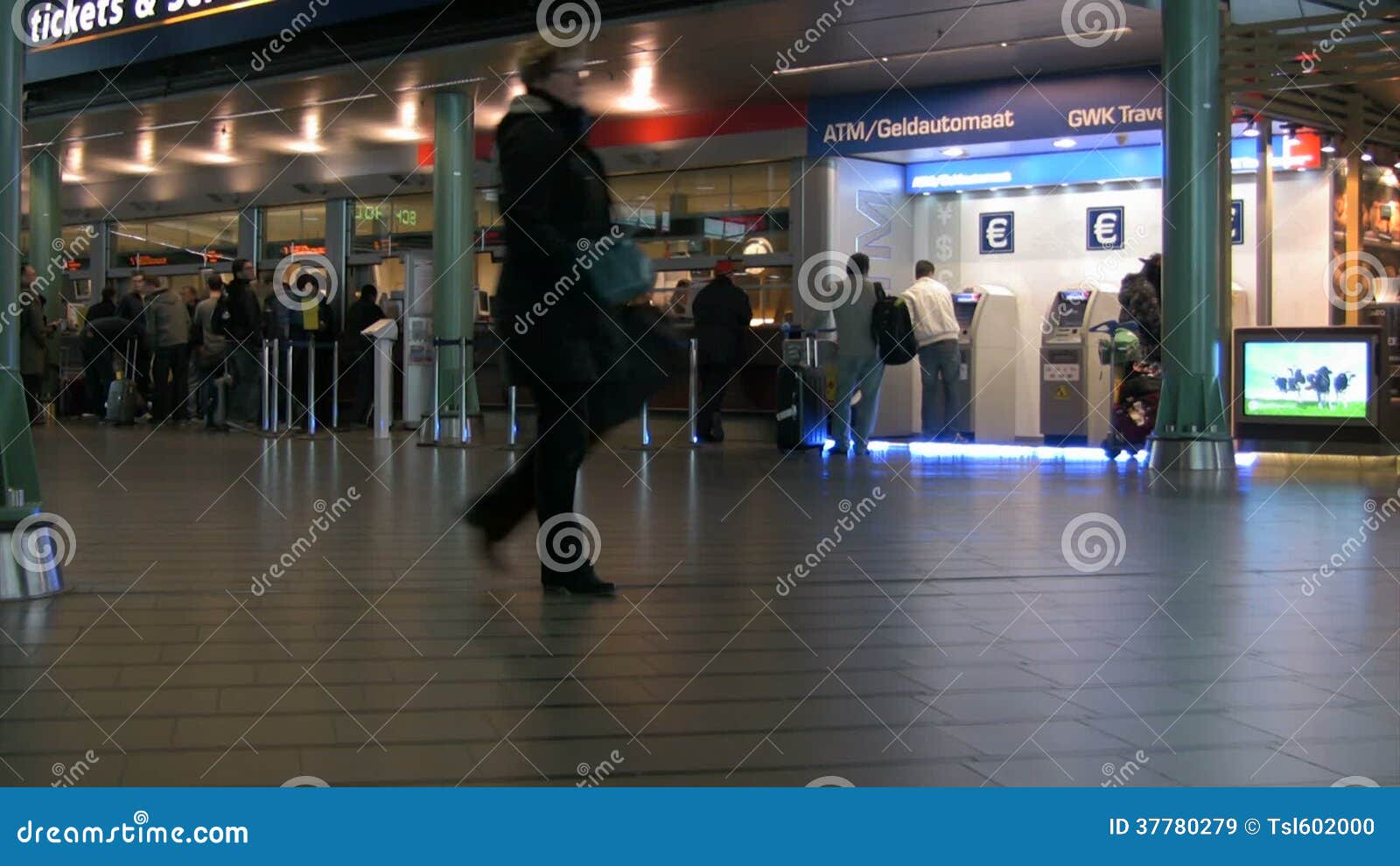 Schiphol Airport Atm Machine Stock Footage & Videos - 2 Stock Videos