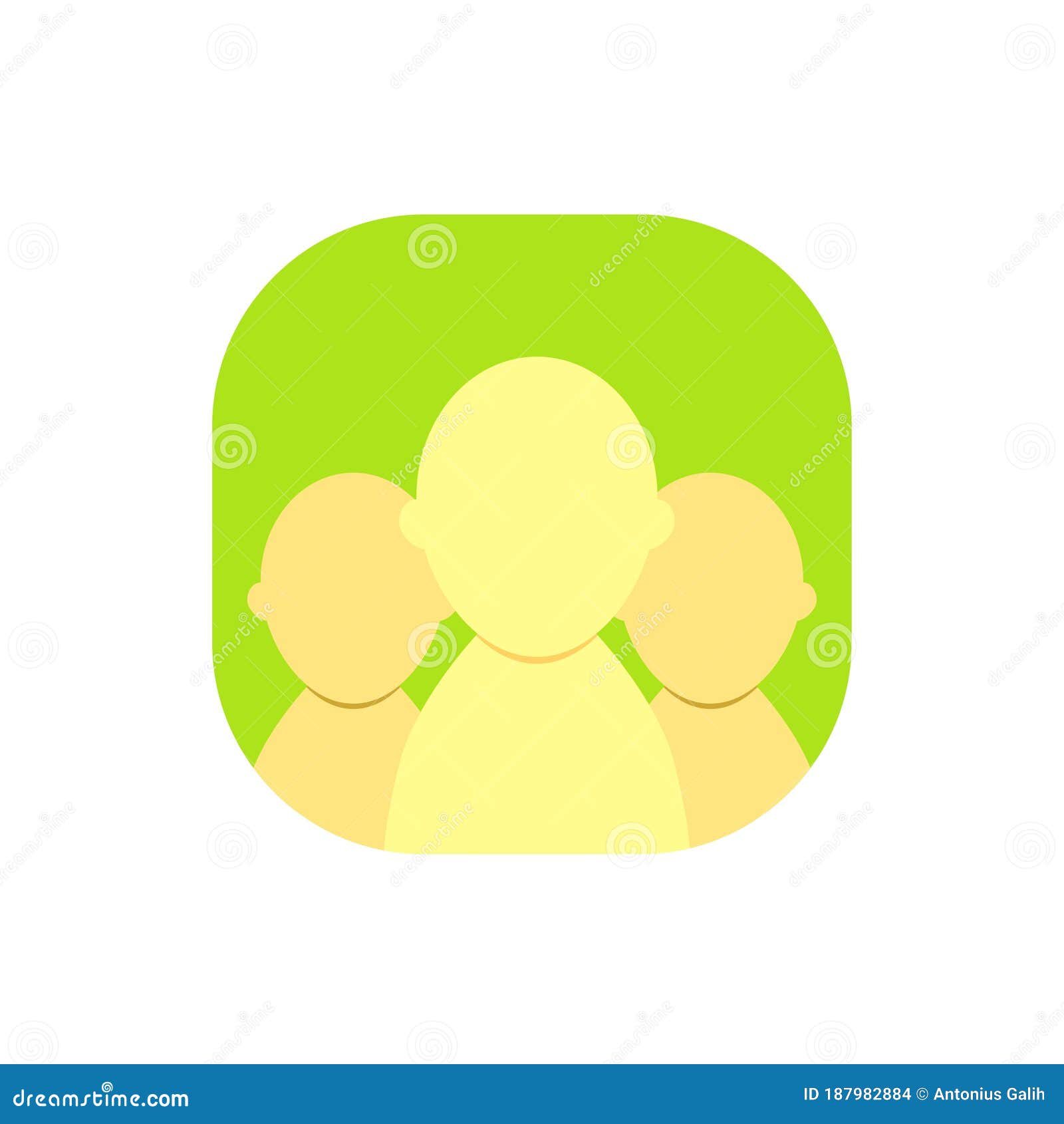 People Apps Icon. People Logo Design Stock Illustration - Illustration ...