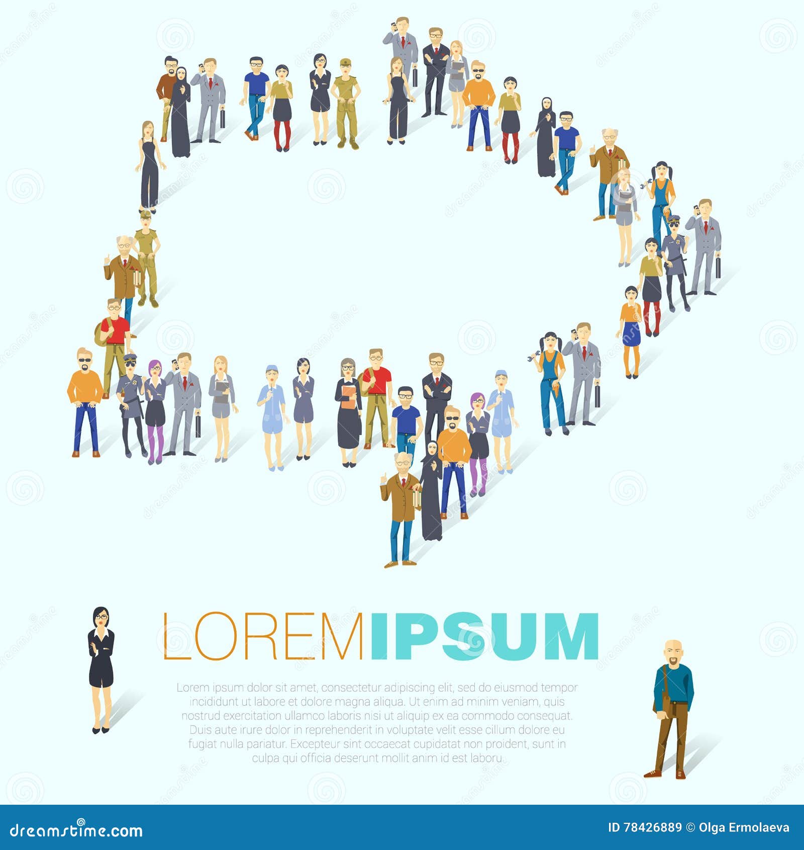 People Arrow Symbol. Vector Template. Stock Vector - Illustration of ...