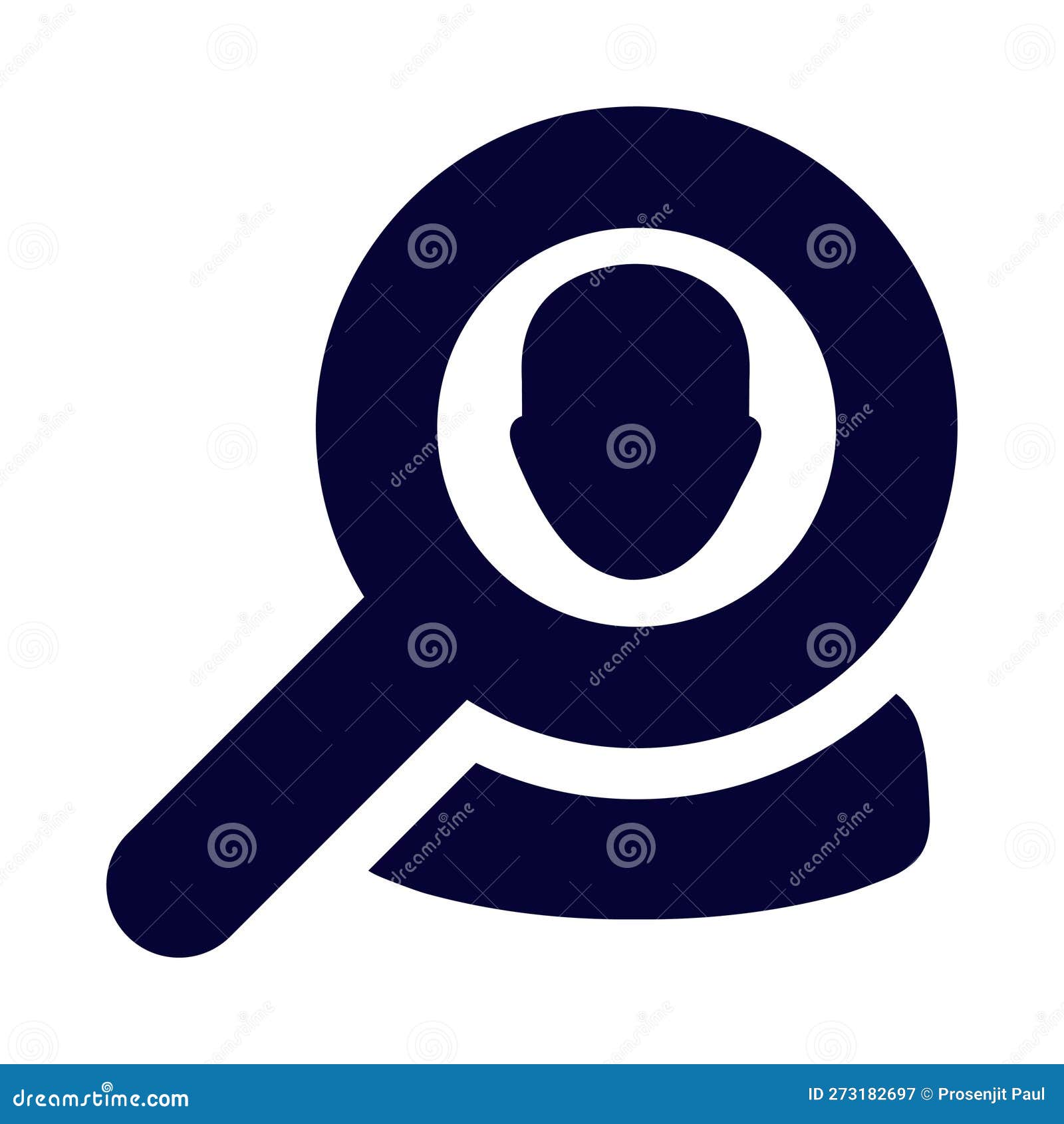 Find Or Search Icon Design, Simple Rmagnifying Glass Illustration ...