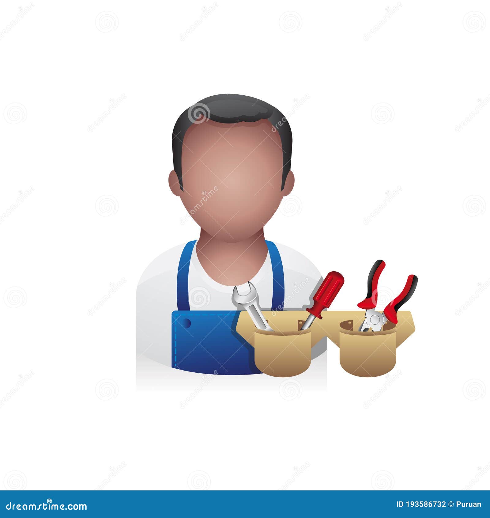 People Avatar Icons - Technician Stock Vector - Illustration of face ...