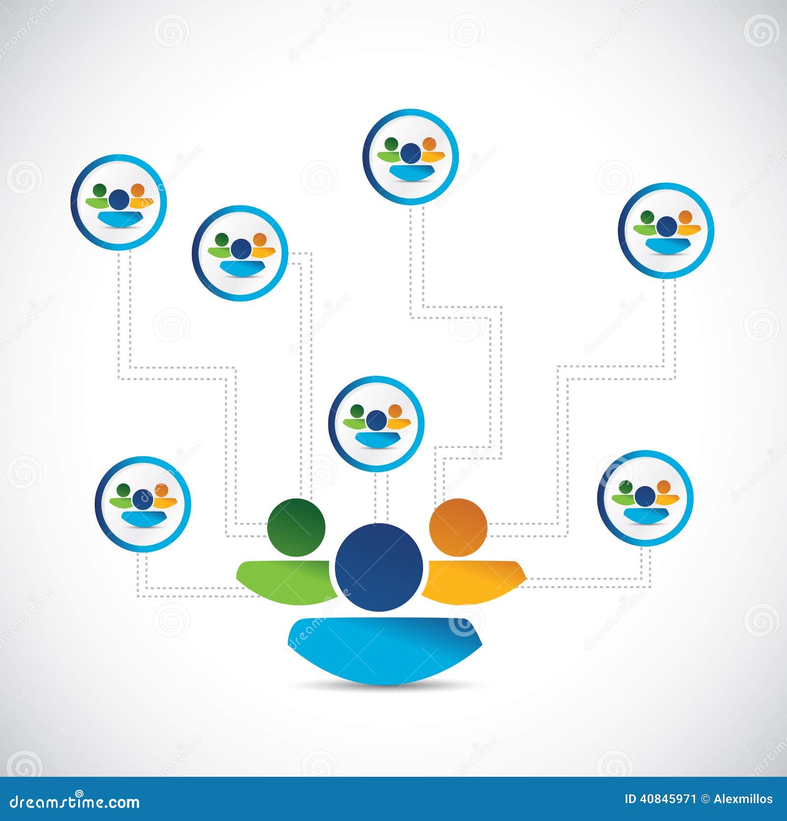 Avatar Network - Granite Icons Vector Illustration | CartoonDealer.com ...