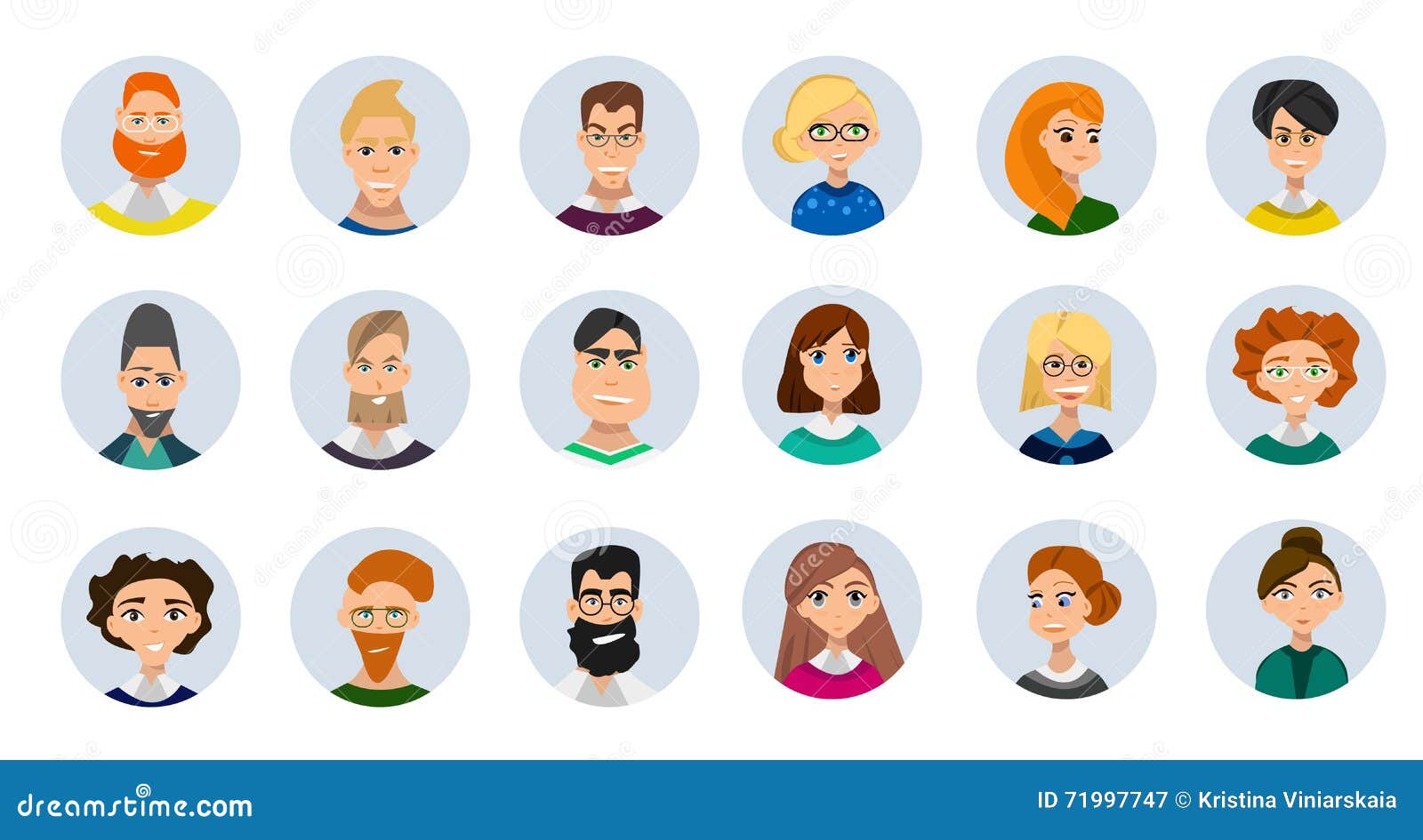 People avatars collection stock vector. Illustration of face - 71997747 People avatars collection stock vector. Illustration of face - 71997747
