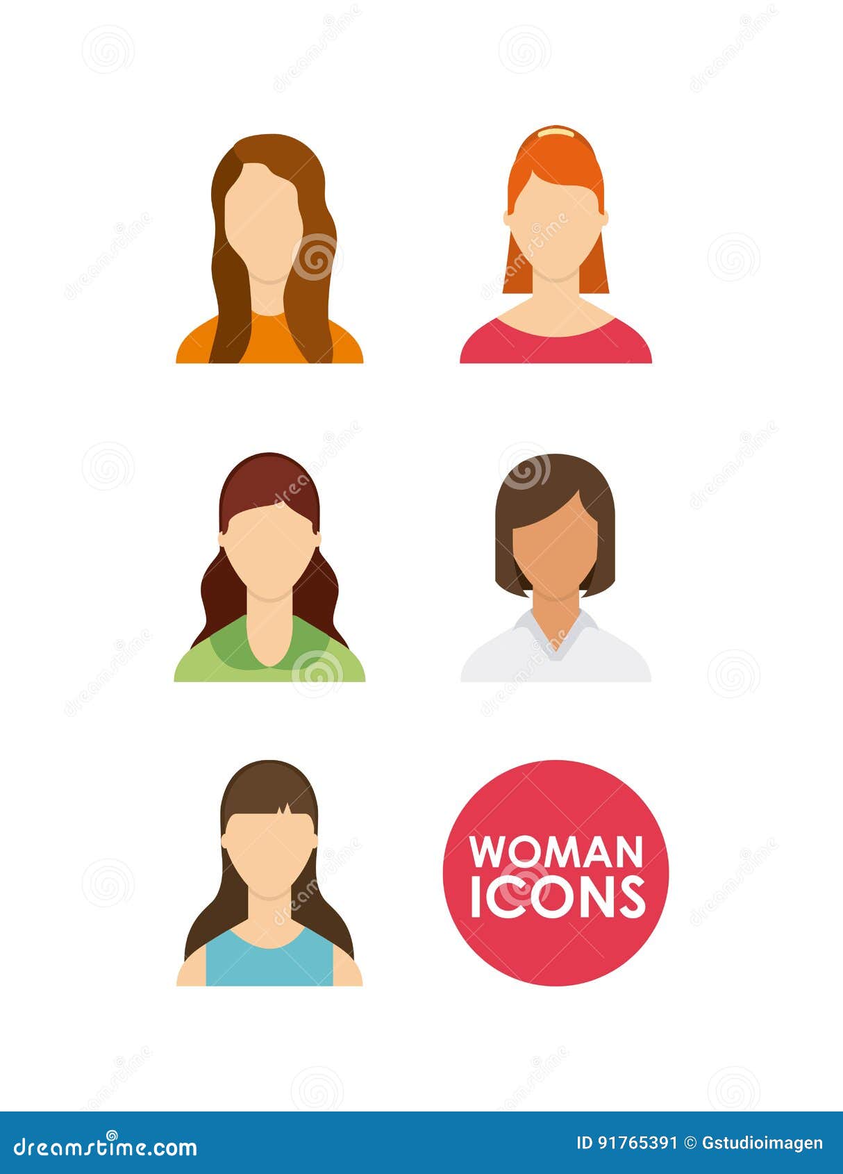 People Avatars Community Group Stock Vector - Illustration of group ...