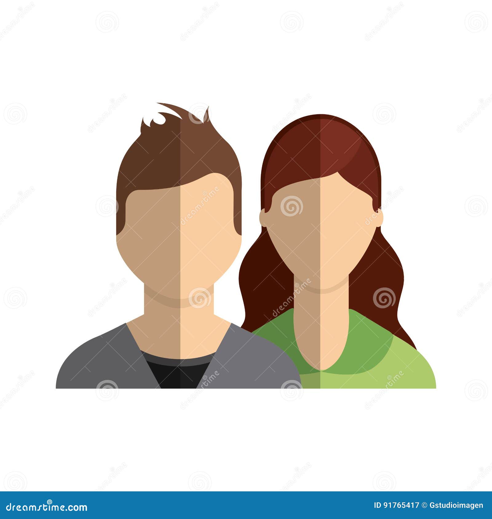 People Avatars Community Group Stock Vector - Illustration of concept ...