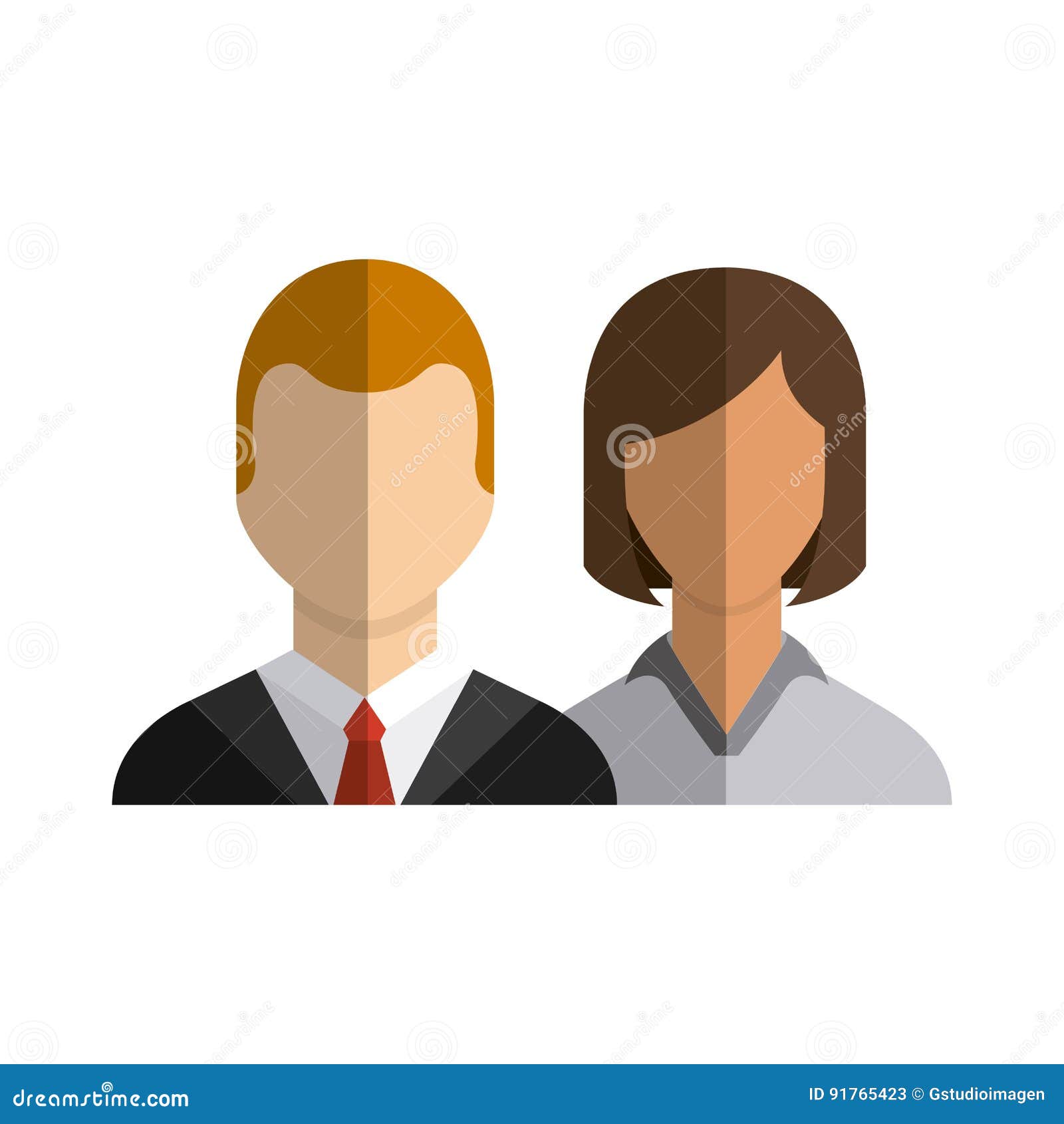 People Avatars Community Group Stock Vector - Illustration of success ...