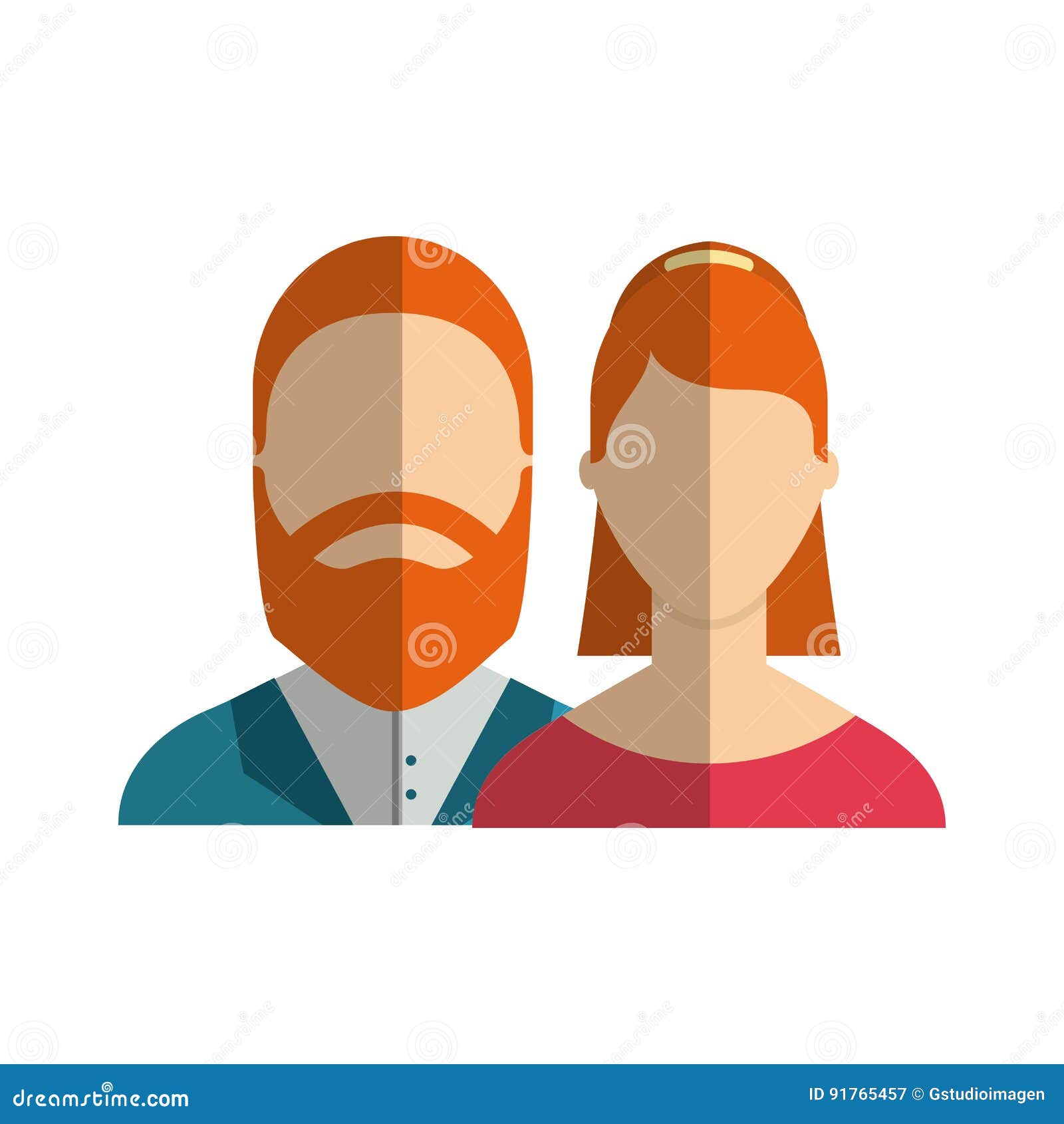 People Avatars Community Group Stock Vector - Illustration of vector ...