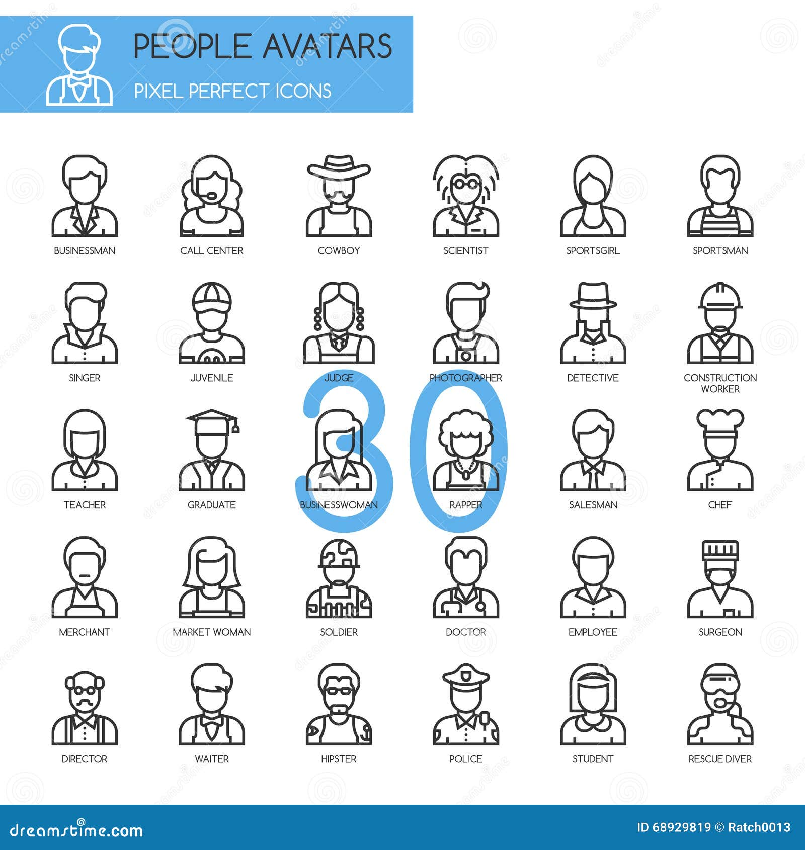 Perfect Avatars Stock Illustrations – 148 Perfect Avatars Stock ...