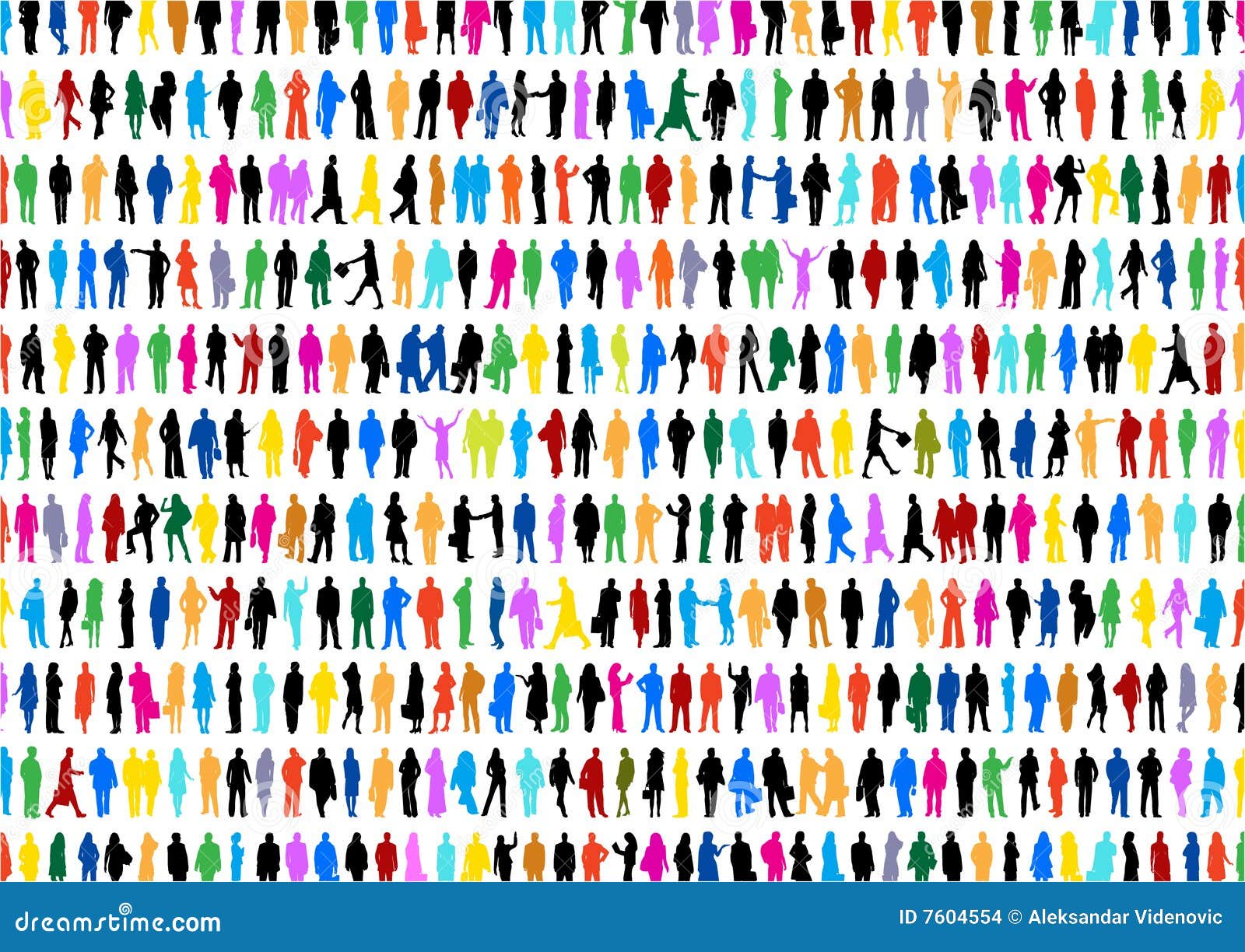 People background stock vector. Illustration of contour - 7604554