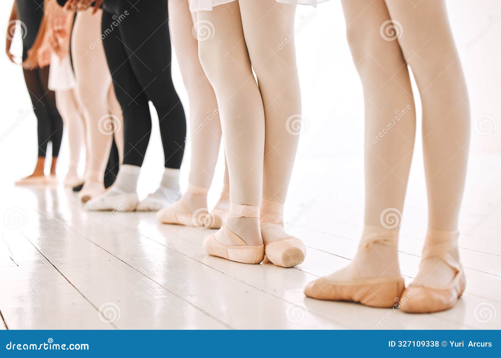 People, Ballet and Group of Legs in Studio for Performance Art, Balance ...