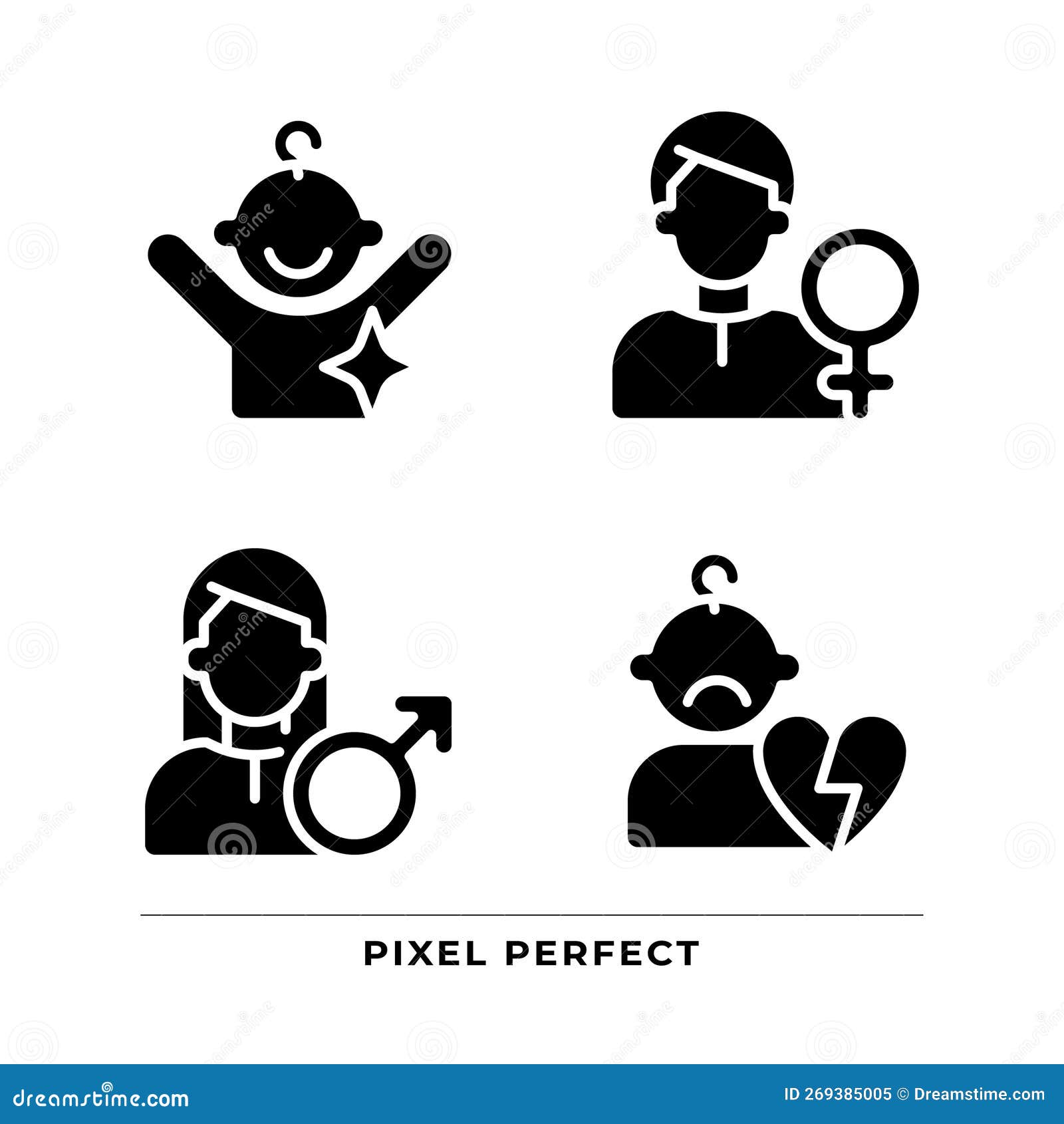 Character Archetypes Pixel Perfect Gradient Linear Vector Icons Set ... Character Archetypes Pixel Perfect Gradient Linear Vector Icons Set ...