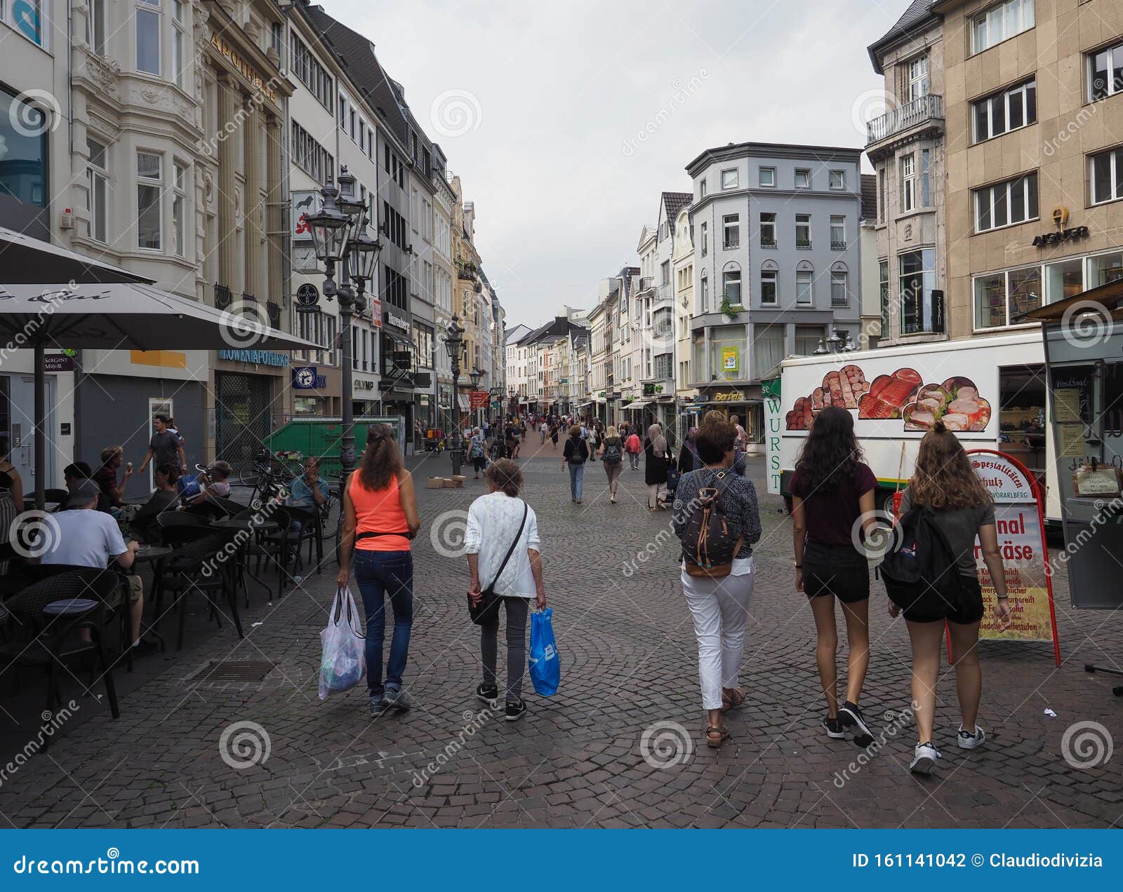 People in Bonn city centre editorial photography. Image of city - 161141042