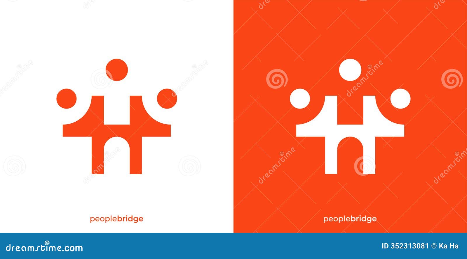 People Bridge Logo. Bridge and People Community Icon Graphic Stock ...