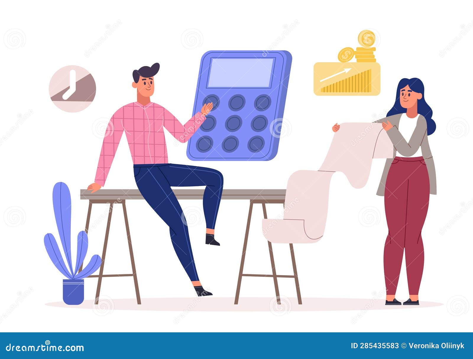 People Budget Analyse, Financial Management and Cost Optimisation Stock ...