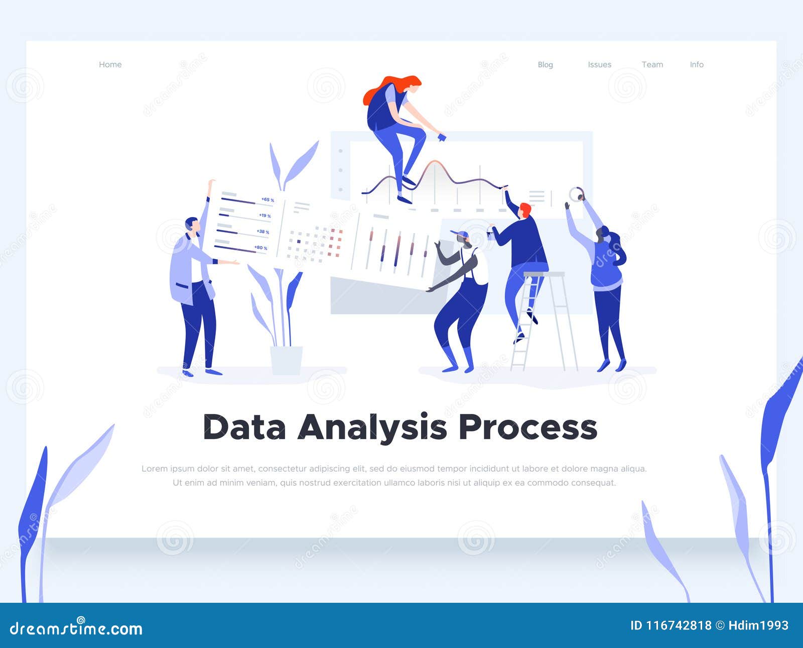 People Build a Dashboard and Interact with Graphs. Data Analysis, and ...